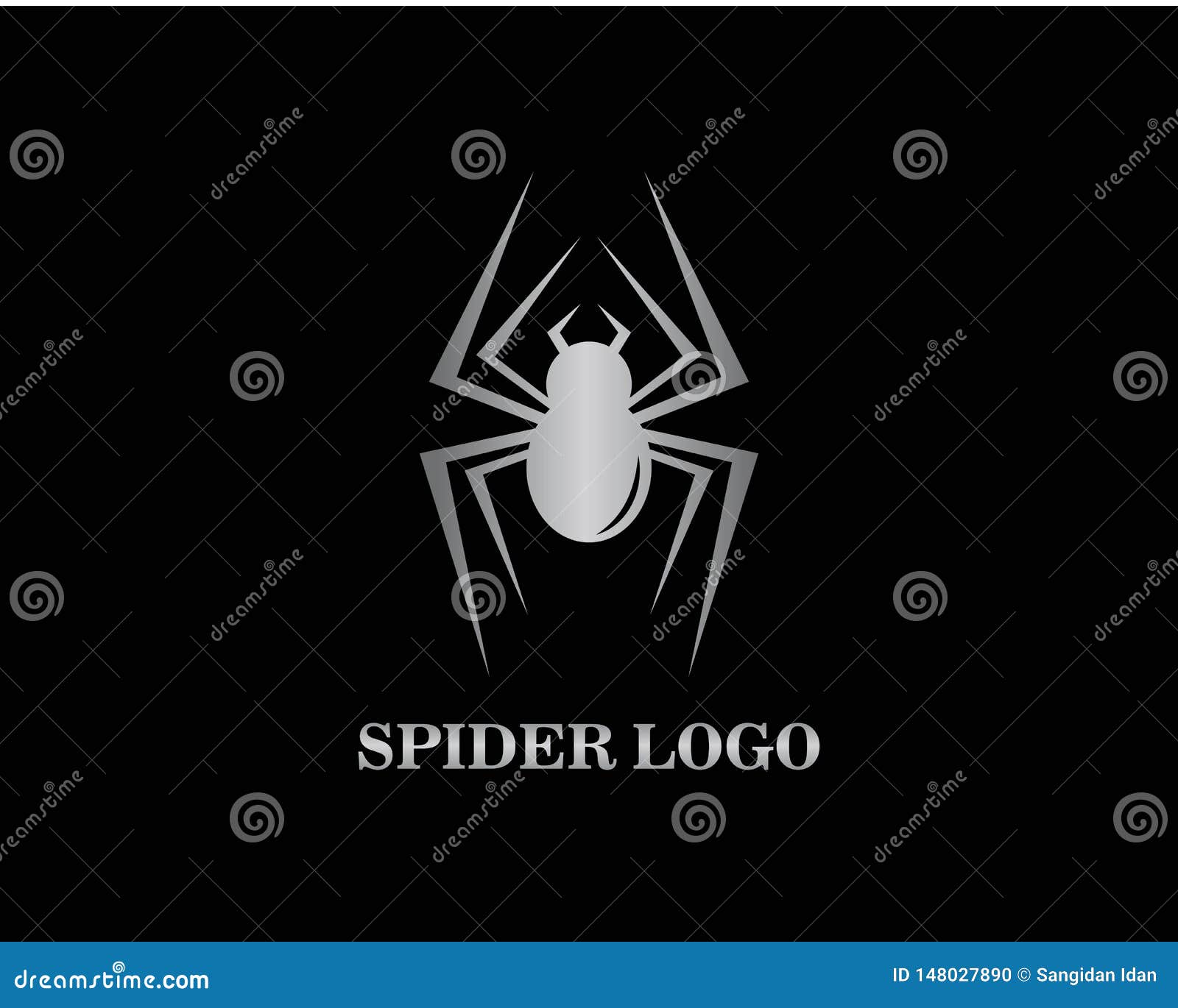 Vector Del Logotipo Del Icono De La Ara?a Ilustración del Vector ...