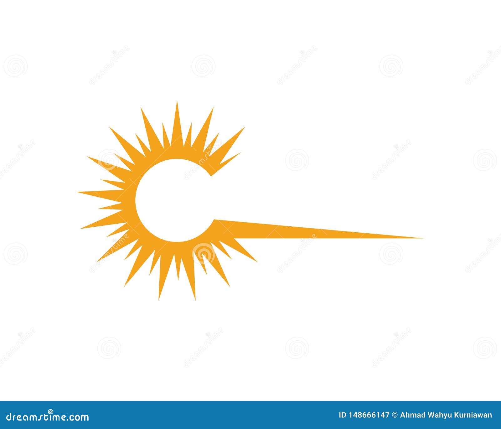 Vector Del Logotipo Del Ilustration Del Sol Ilustración del Vector ...