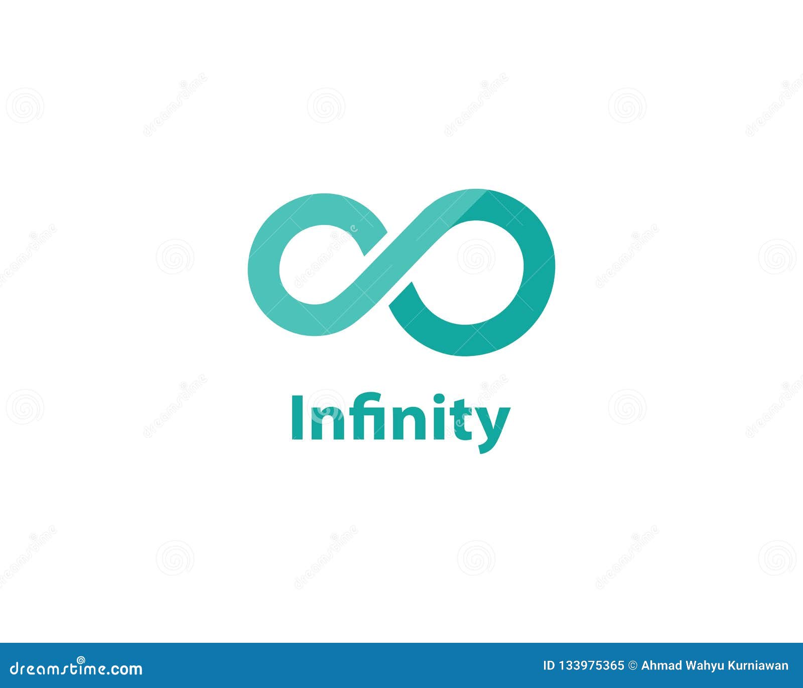 Vector Del Logotipo Del Infinito Ilustración del Vector - Ilustración ...