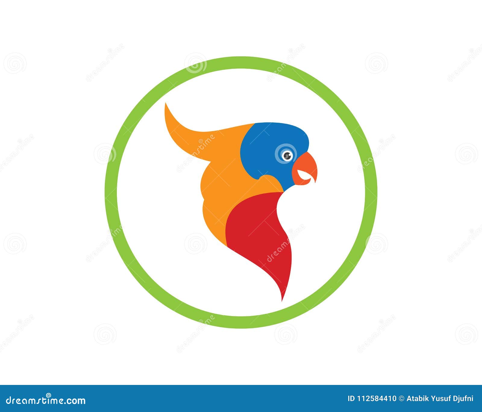 Vector Del Logotipo Del Loro Ilustración del Vector - Ilustración de ...