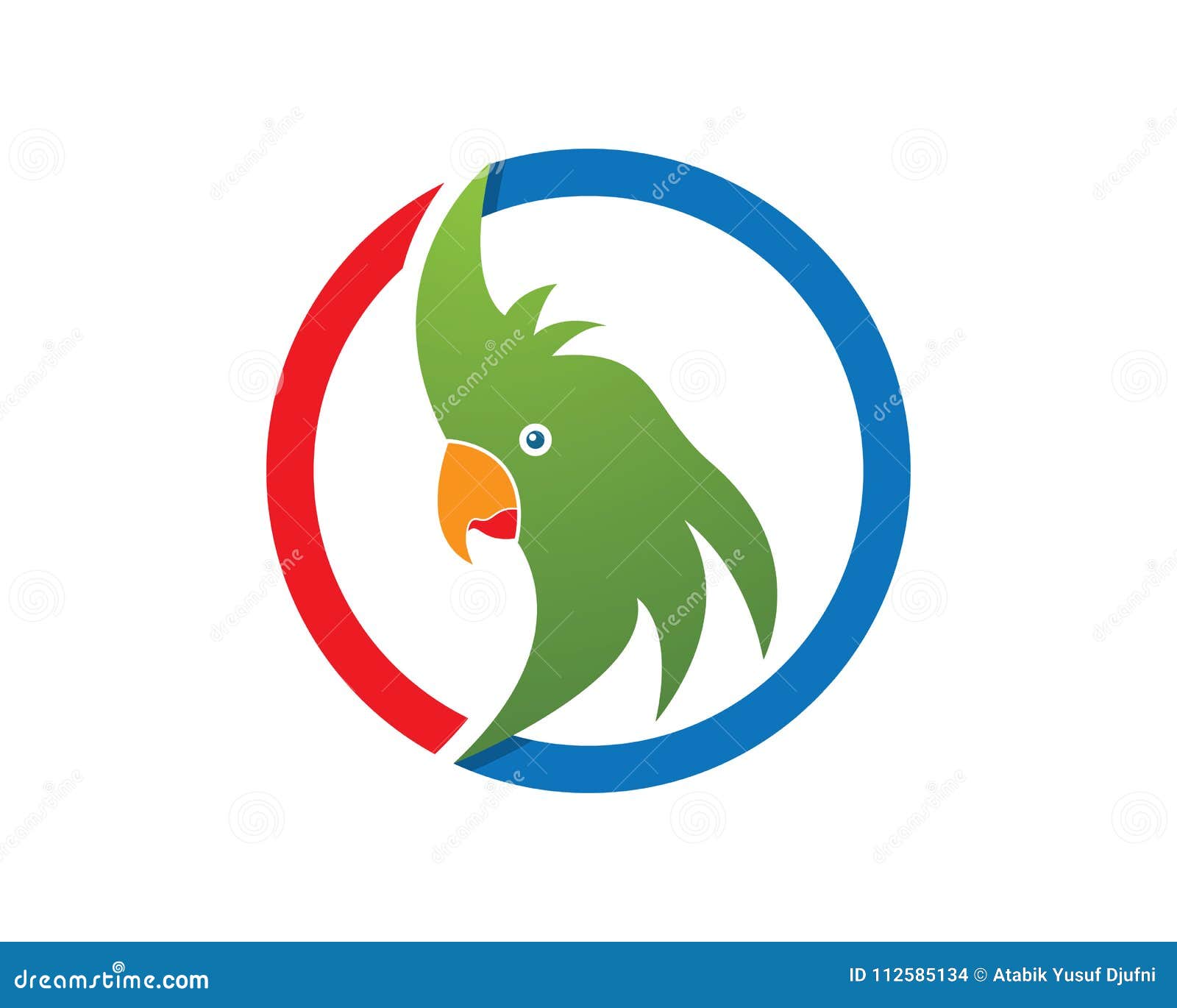 Vector Del Logotipo Del Loro Ilustración del Vector - Ilustración de ...