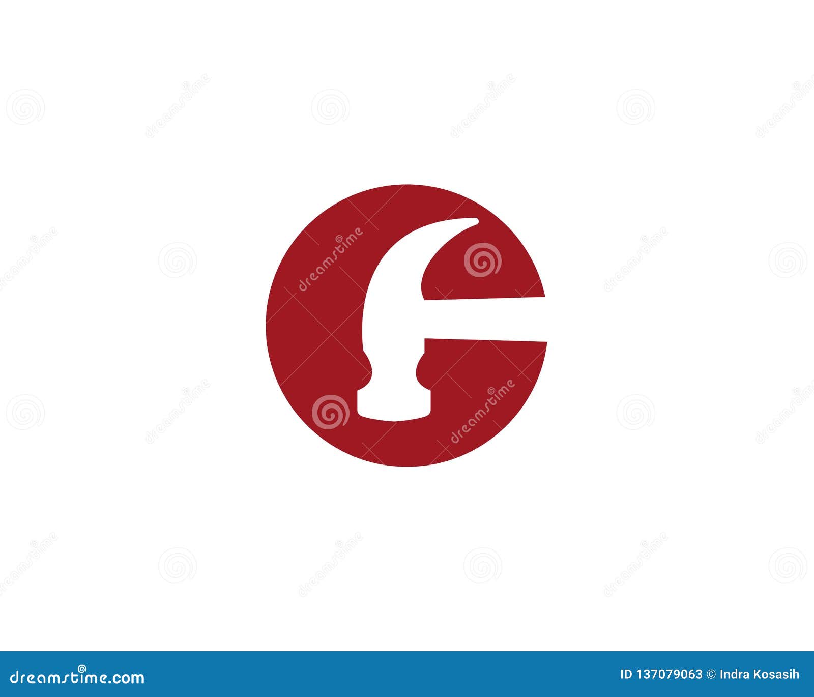 Vector Del Logotipo Del Martillo Ilustración del Vector - Ilustración ...