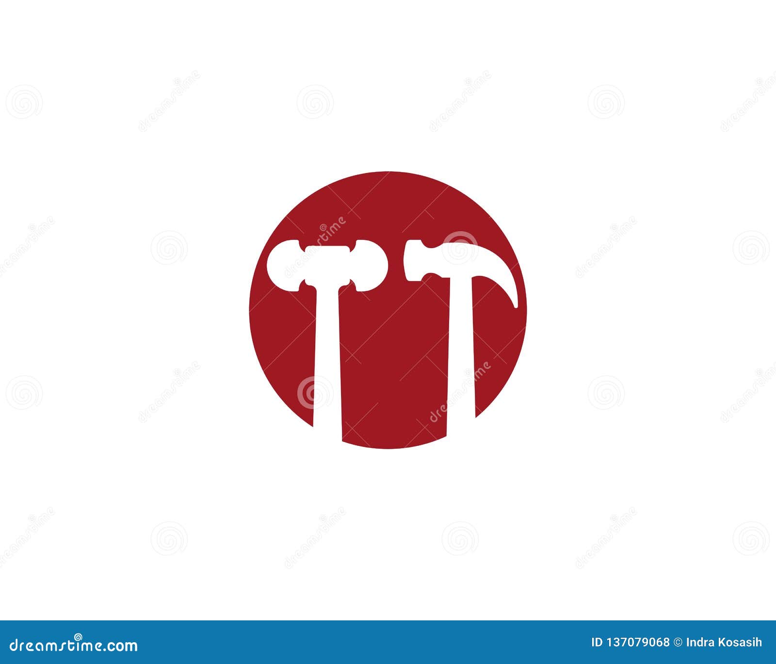 Vector Del Logotipo Del Martillo Ilustración del Vector - Ilustración ...