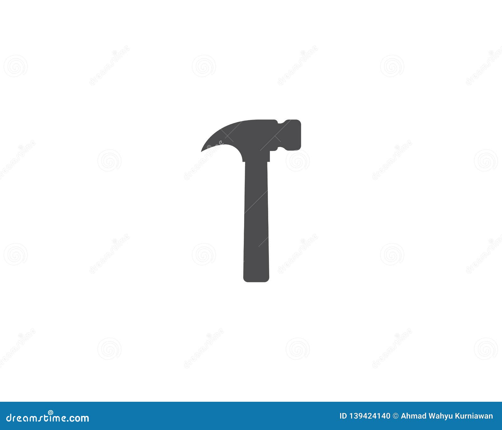 Vector Del Logotipo Del Martillo Ilustración del Vector - Ilustración ...