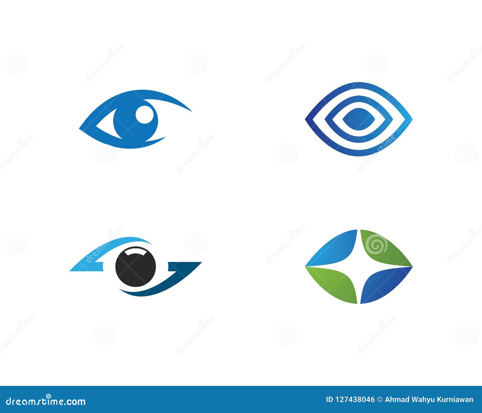 Vector Del Logotipo Del Ojo Ilustración del Vector - Ilustración de ...