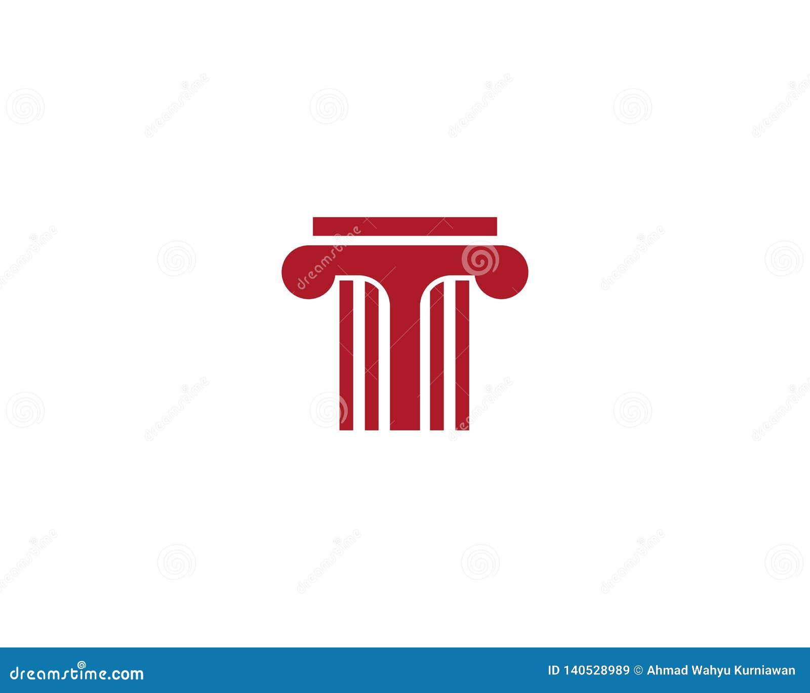 Vector Del Logotipo Del Pilar Ilustración del Vector - Ilustración de ...