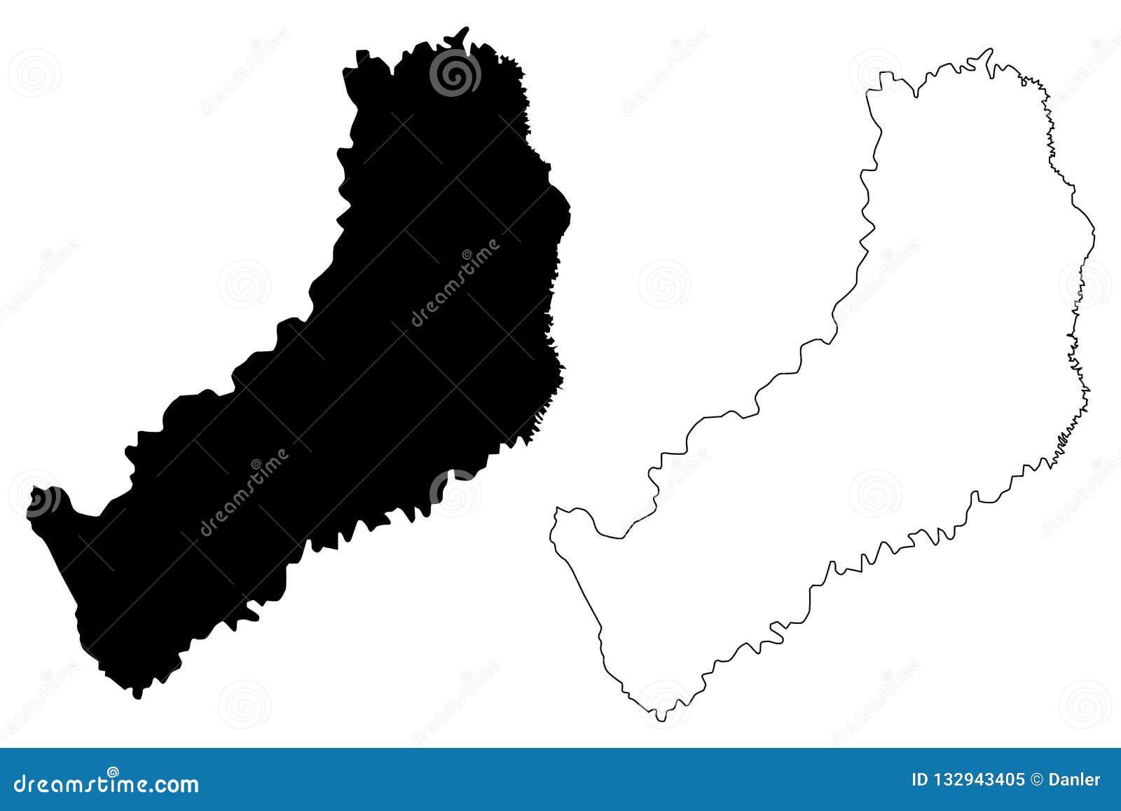 Vector Del Mapa De Misiones Ilustración del Vector - Ilustración de ...
