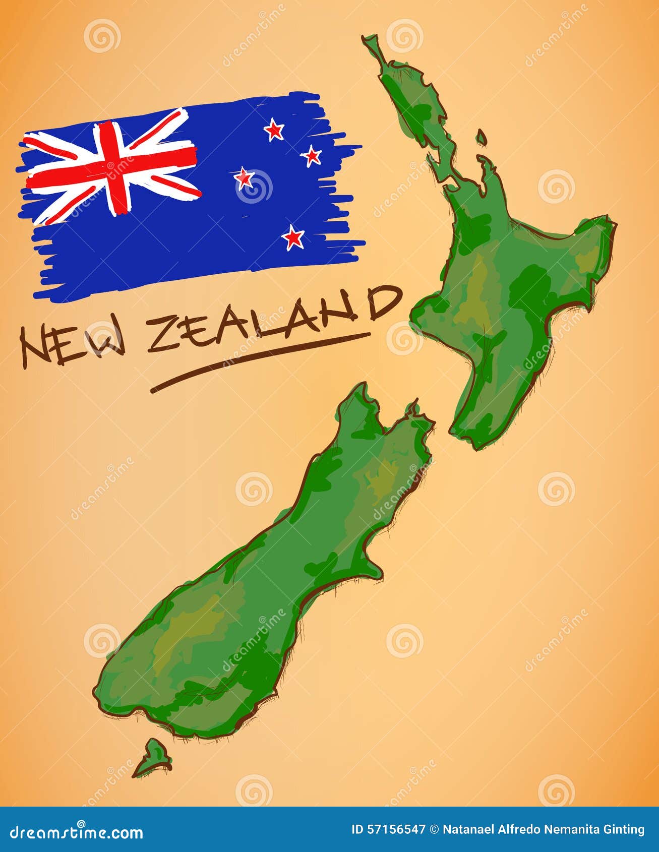 Vector Del Mapa De Nueva Zelanda Y De La Bandera Nacional Ilustración ... Vector Del Mapa De Nueva Zelanda Y De La Bandera Nacional Ilustración ...