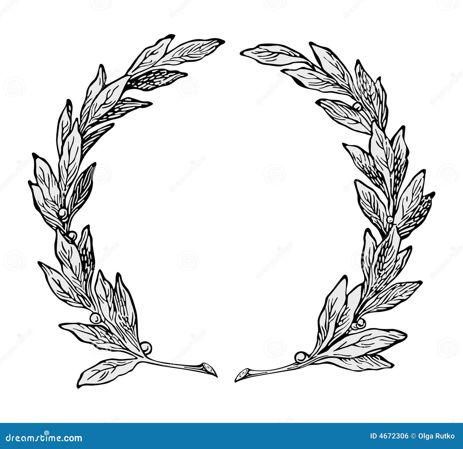 Vector Del Ornamento De La Guirnalda Ilustración del Vector ...