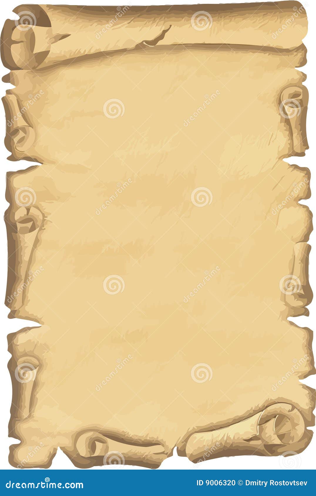 Vector Del Papiro Foto de archivo - Imagen: 9006320