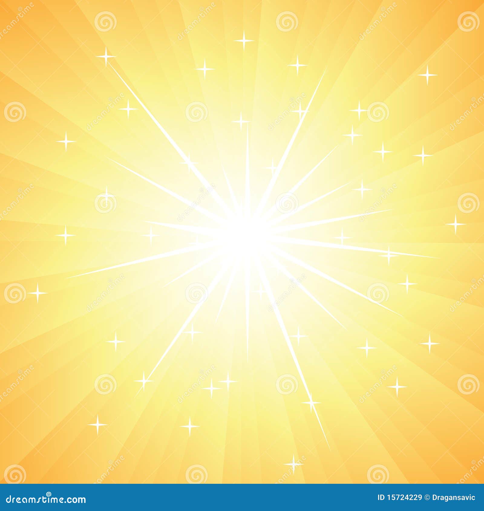 Vector Del Resplandor Solar Ilustración del Vector - Ilustración de ...