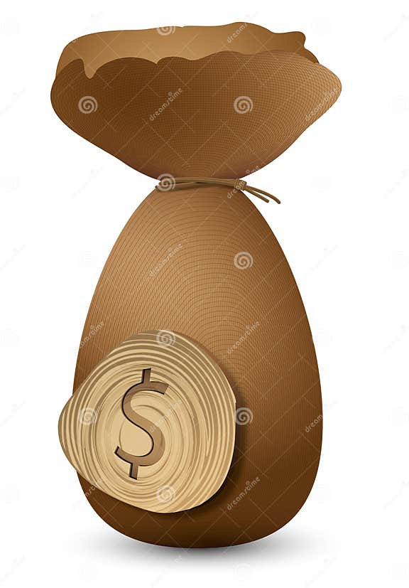 Vector del saco ilustración del vector. Ilustración de negocios - 25547156