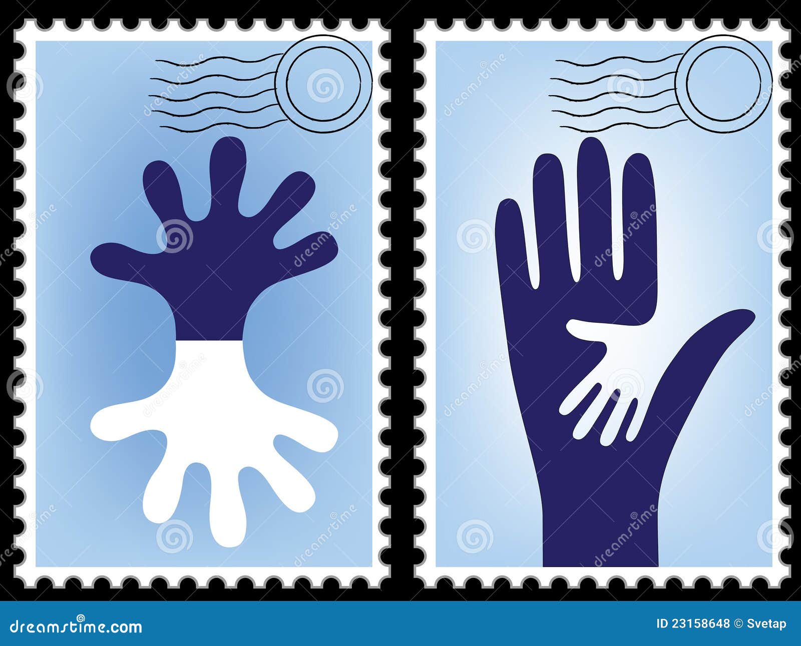 Vector del sello ilustración del vector. Ilustración de aislado - 23158648