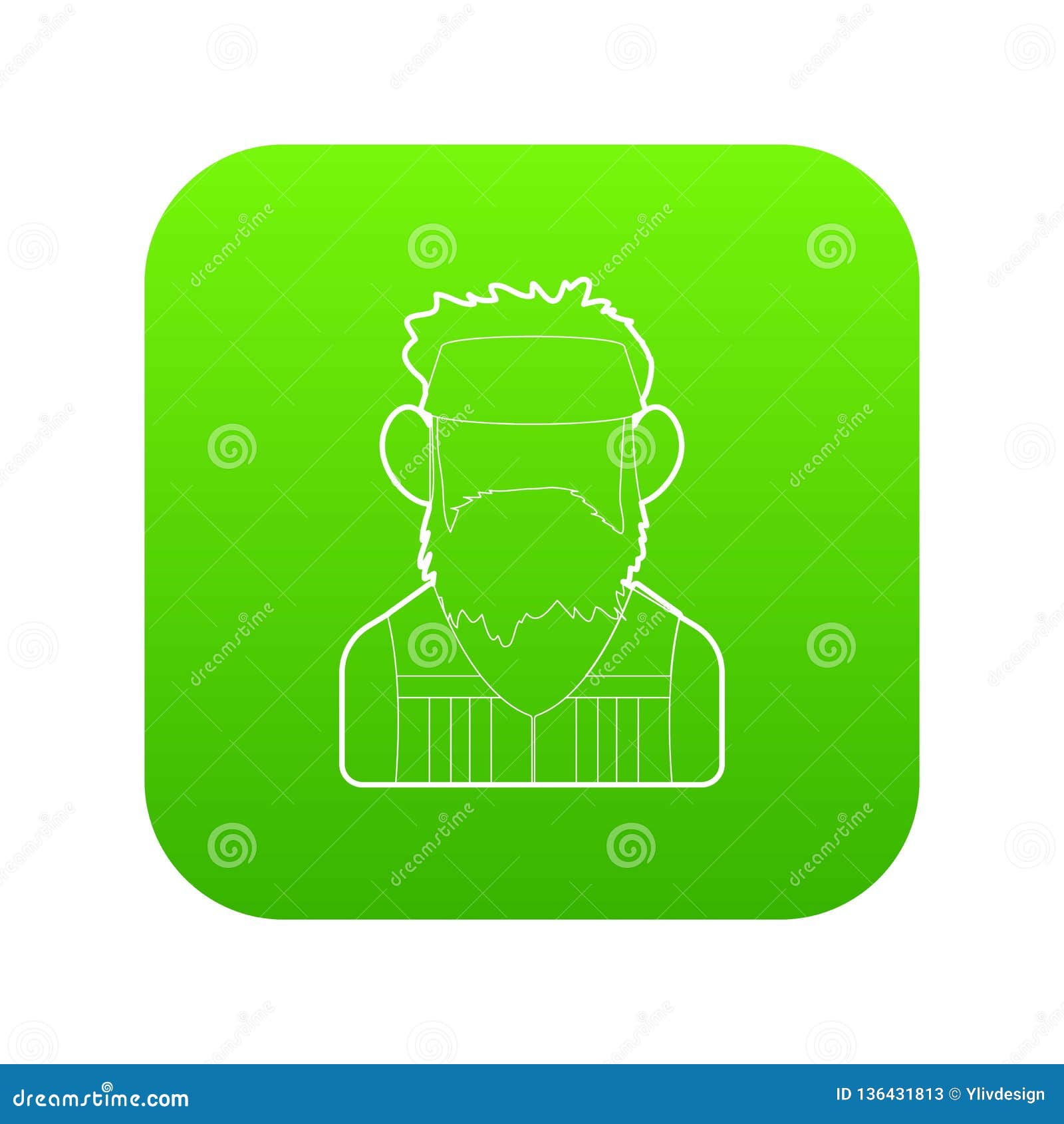 Vector Del Verde Del Icono Del Programador Ilustración del Vector ...