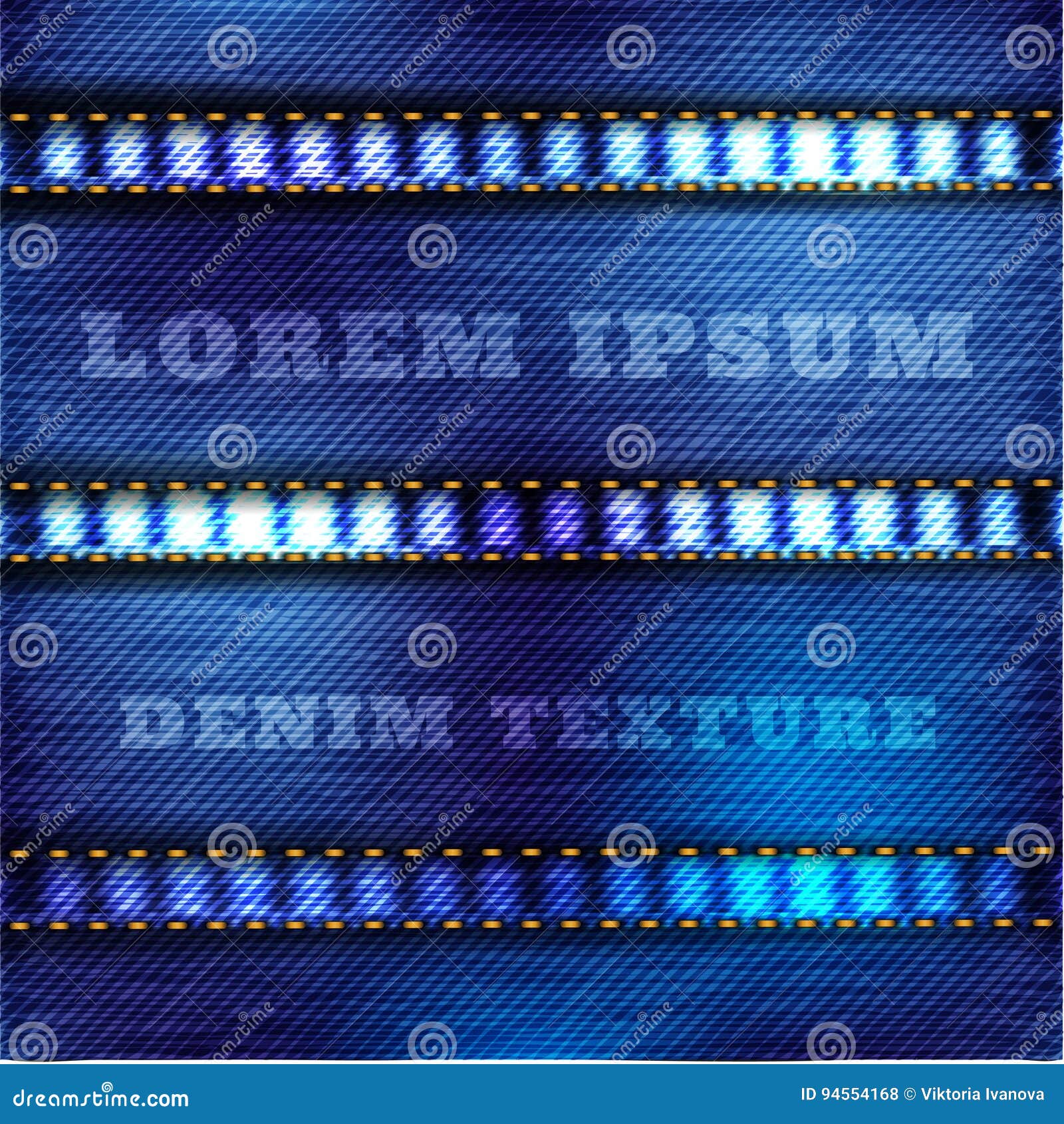 Vector Denim Texture Pattern. Stock Vector - Illustration of abstract ...