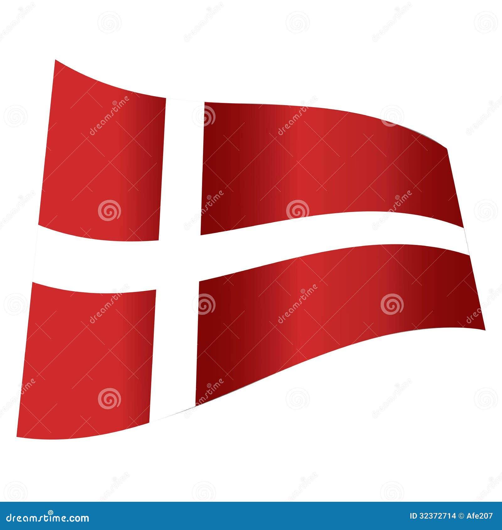 Vector Map Of Denmark. High Detailed Country Map With Division, Cities ...