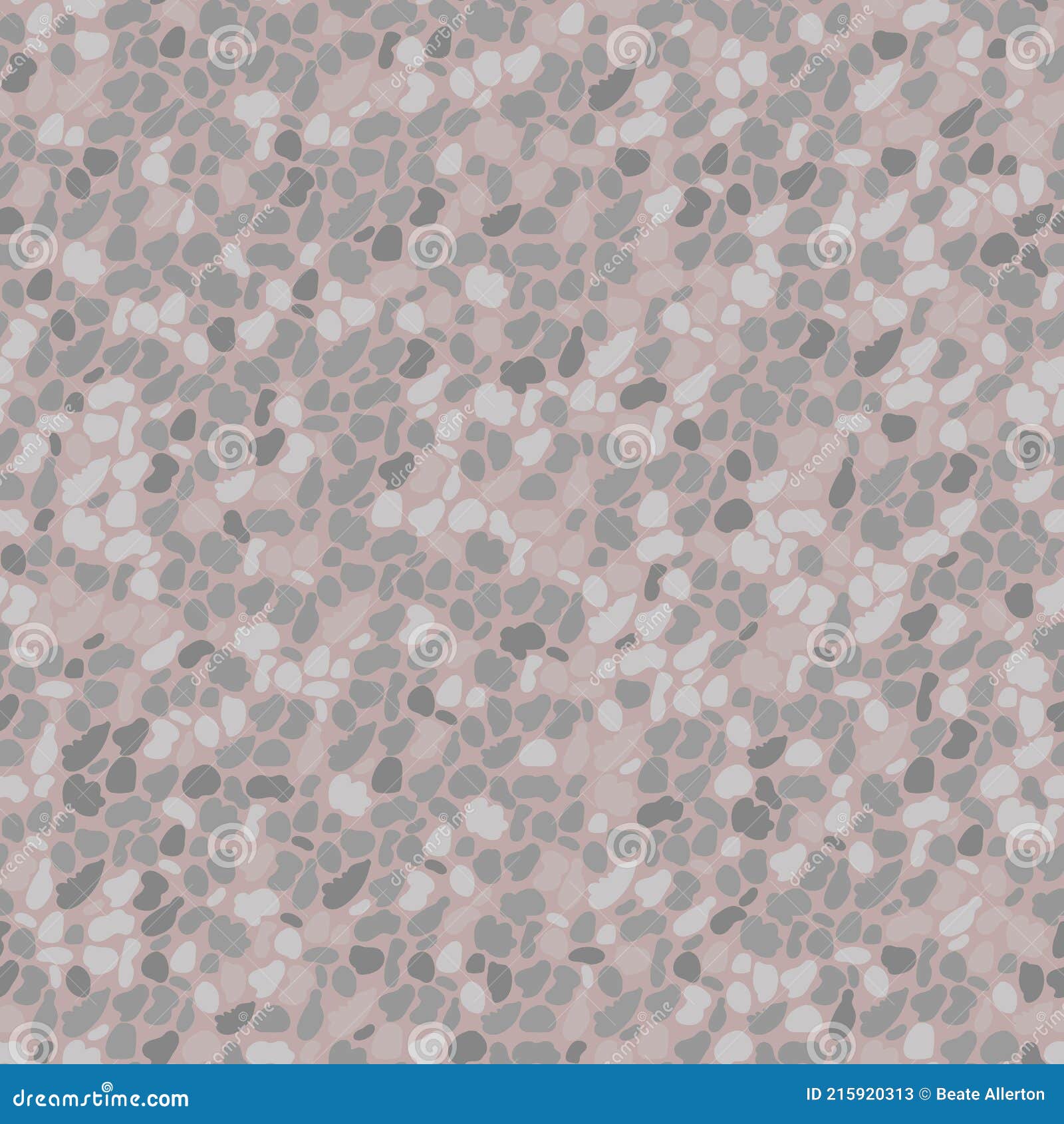 Vector Dense Smoky Purple Pebble Pattern Background. Monochrome Oval ...