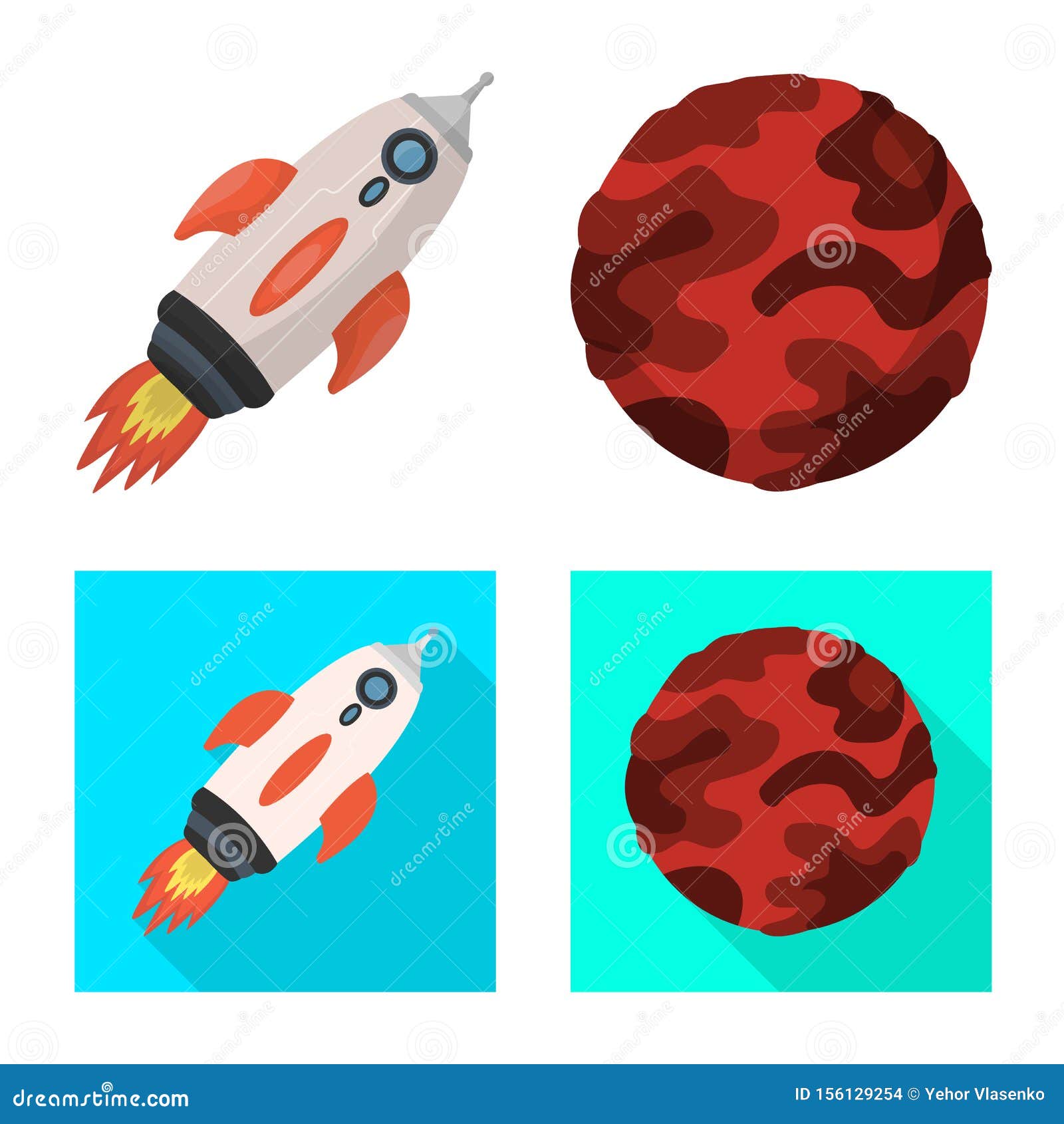 Vector Design of Astronomy and Technology Logo. Collection of Astronomy ...