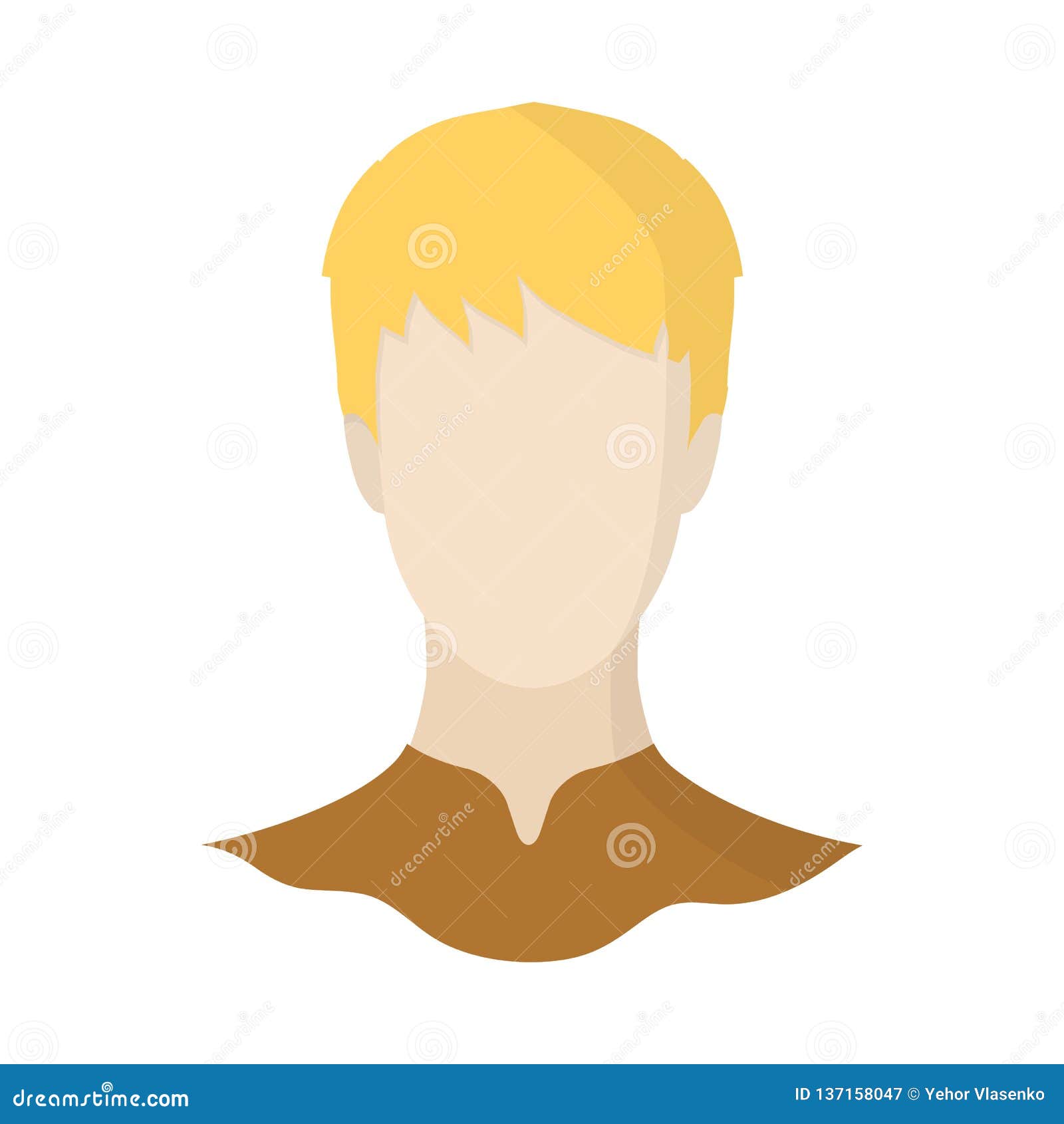 Isolated Object of Avatar and Dummy Icon. Collection of Avatar and ...