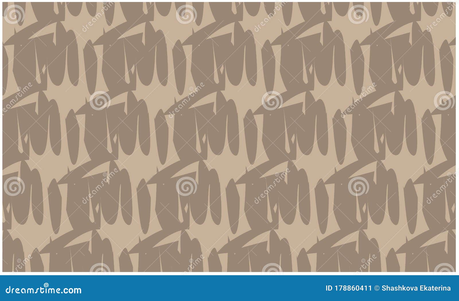 Vector Background Abstraction Brown Pattern Stock Illustration ...