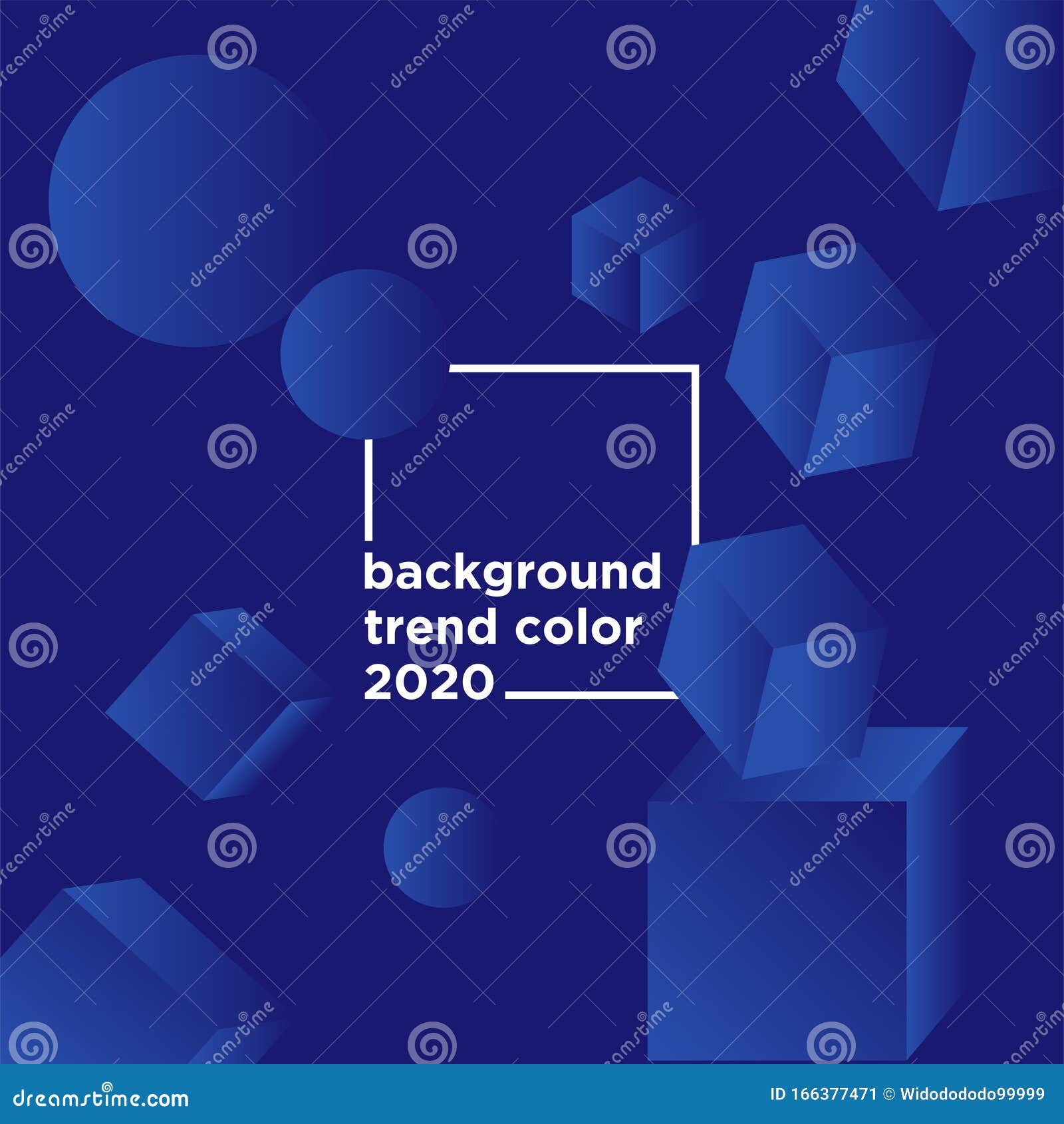 Vector Design Background Color Trend 2020 Stock Vector - Illustration ...