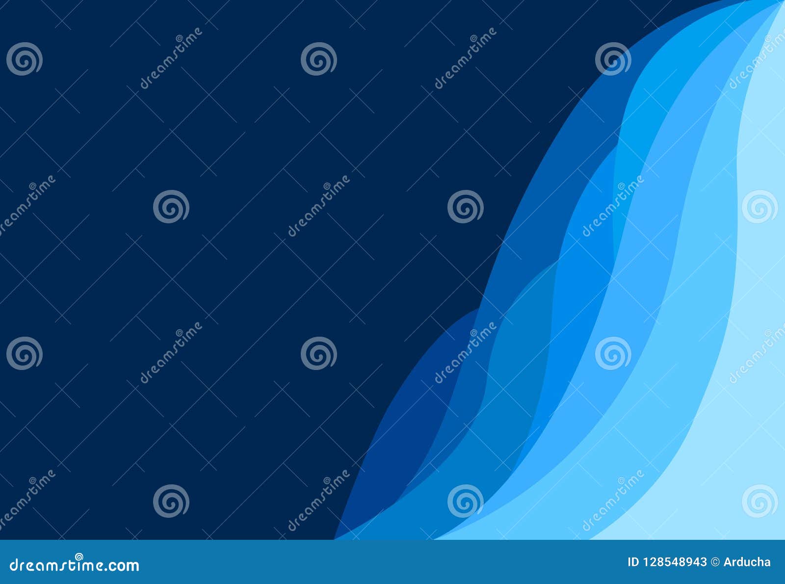 Abstracts Texture Effect Blue Stock Vector - Illustration of wave ...
