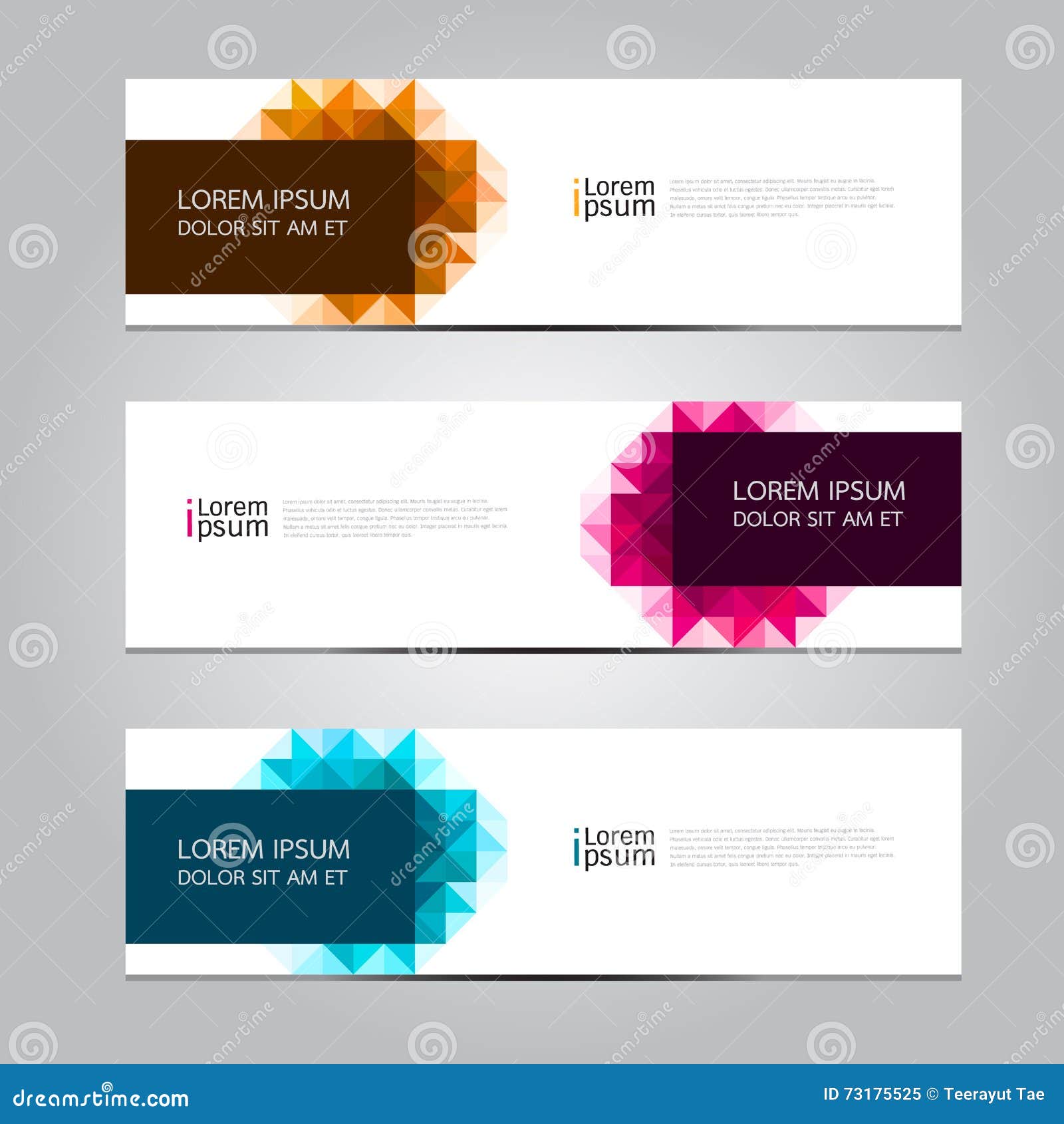 Vector Design Banner Background. Stock Vector - Illustration of style ...