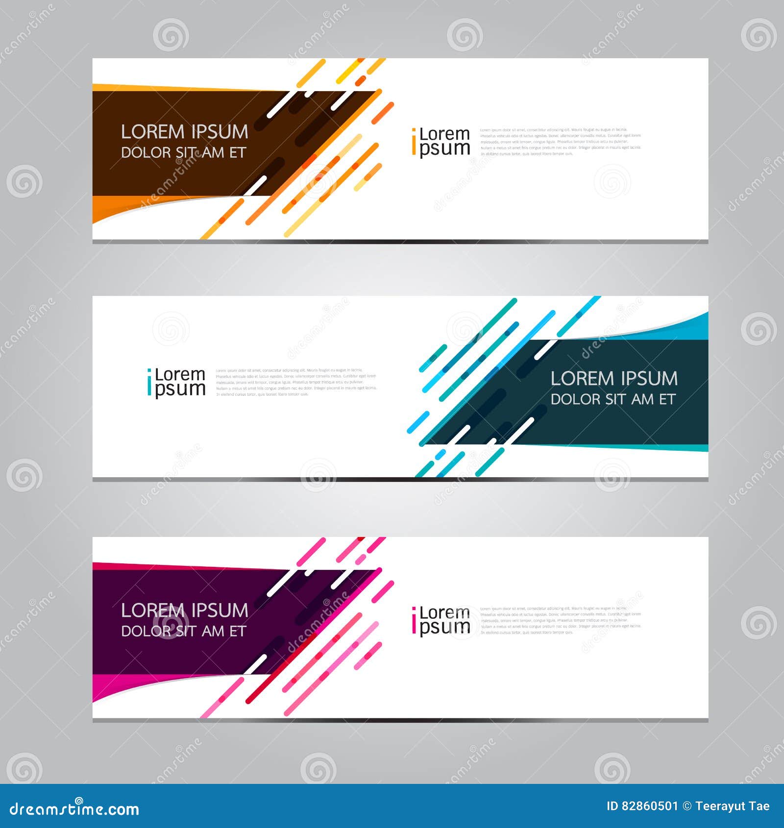 Vector Design Banner Background. Stock Vector - Illustration of clean ...
