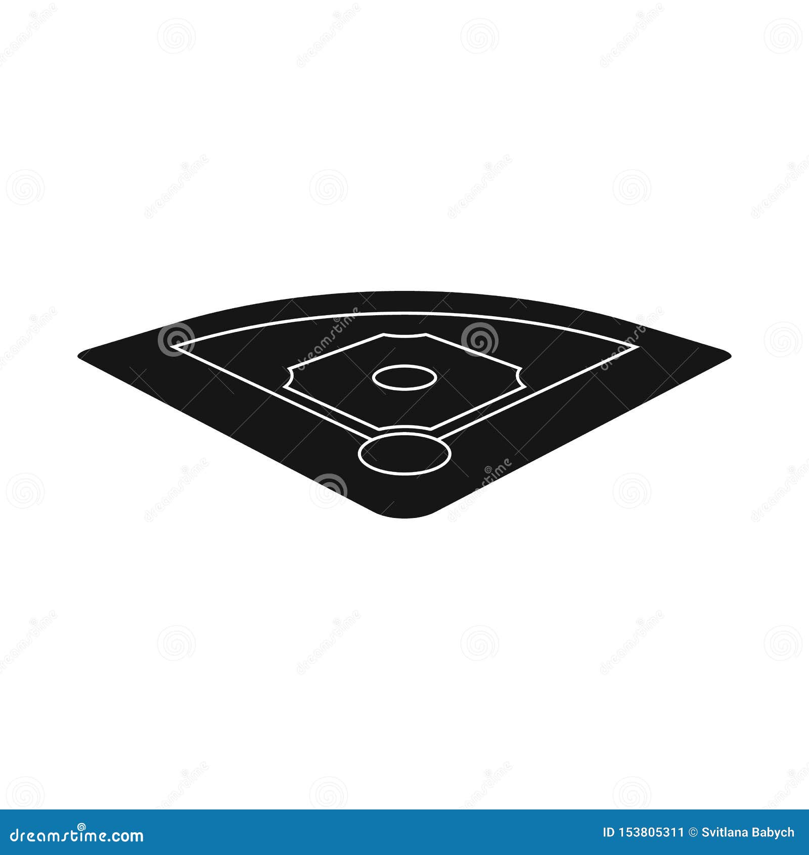 Baseball Base Vector