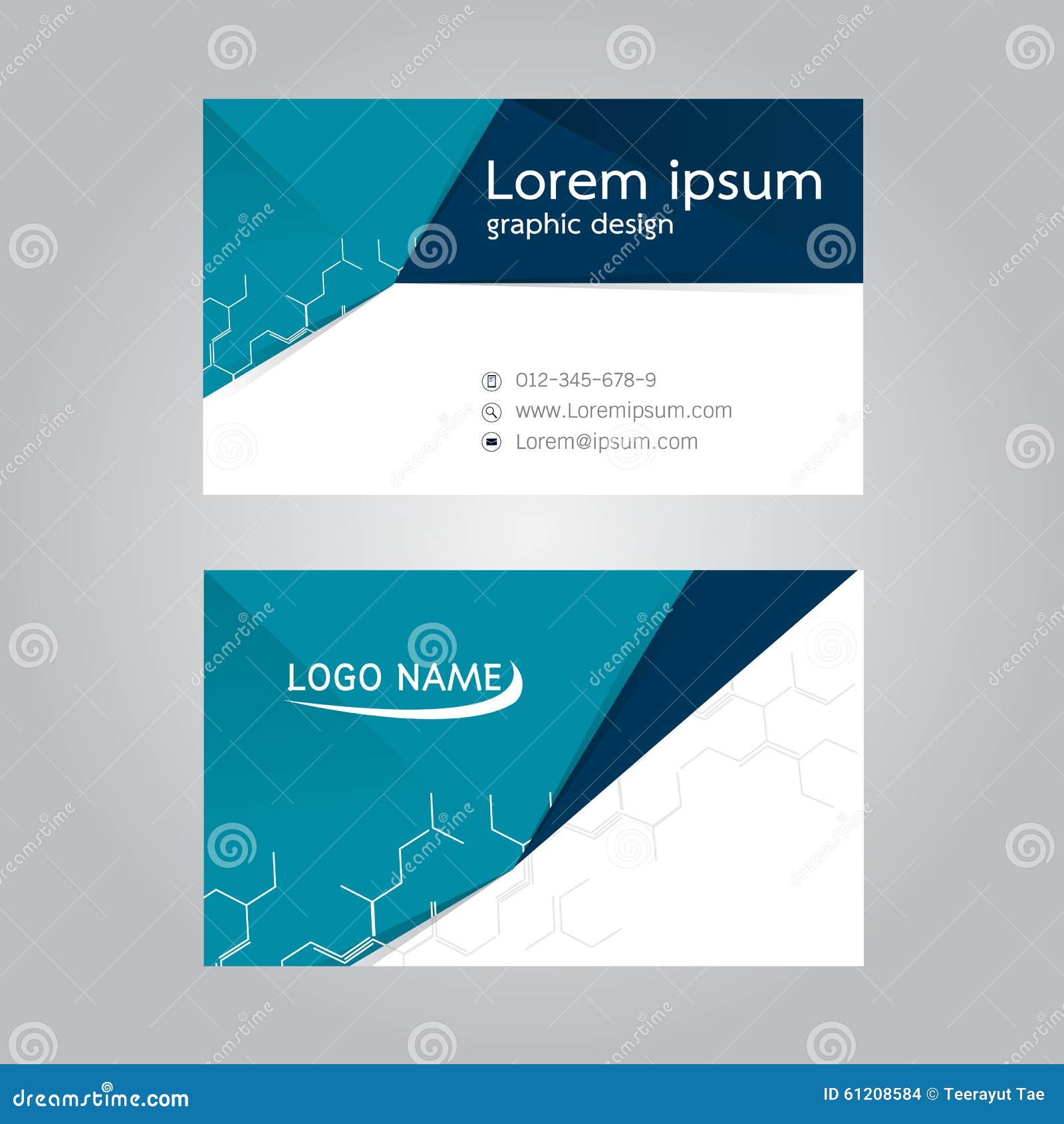 Vector Design Business Card Stock Vector - Illustration of interface ...