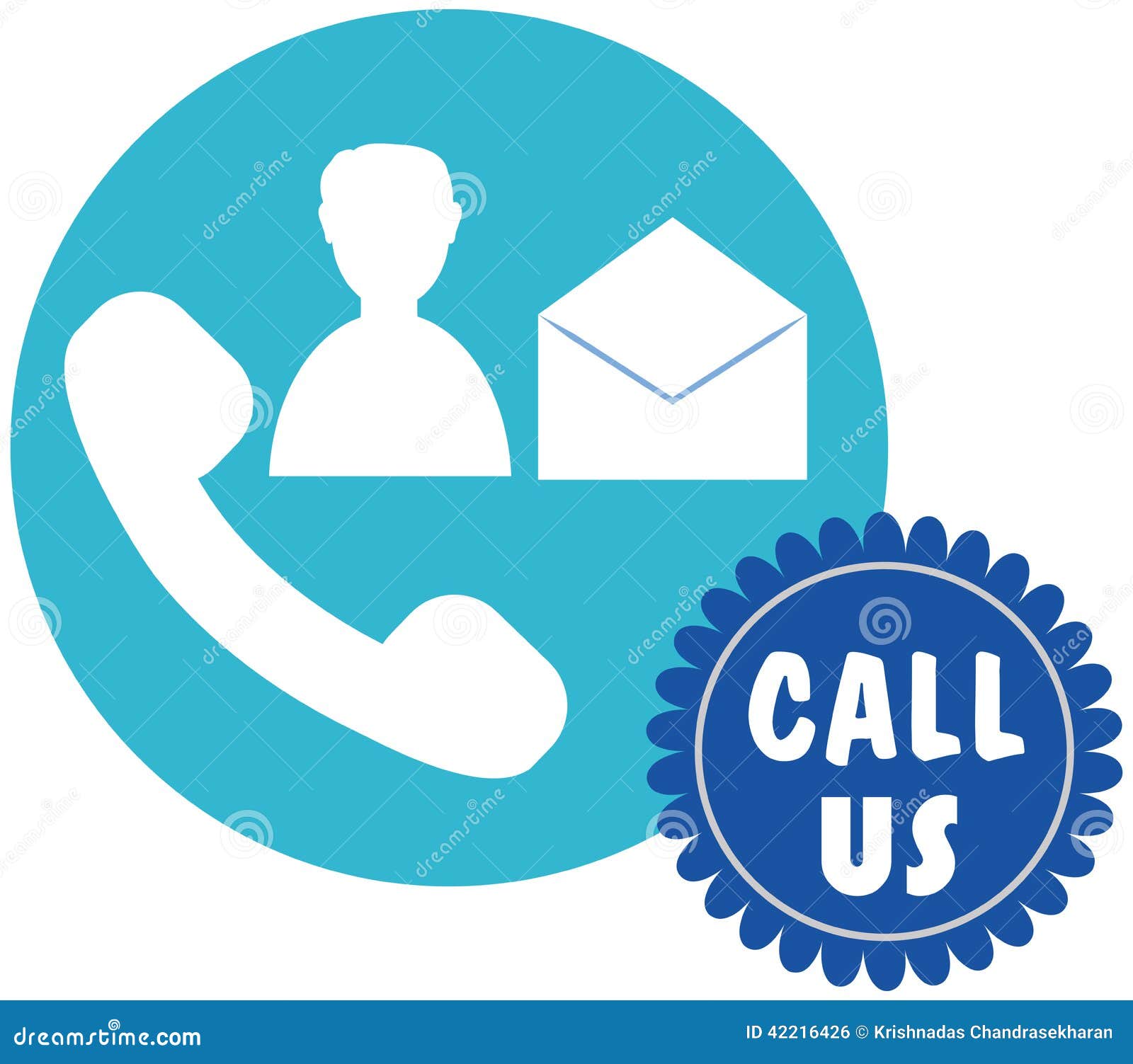 Vector Design of Call Us Icon Stock Vector - Illustration of call ...