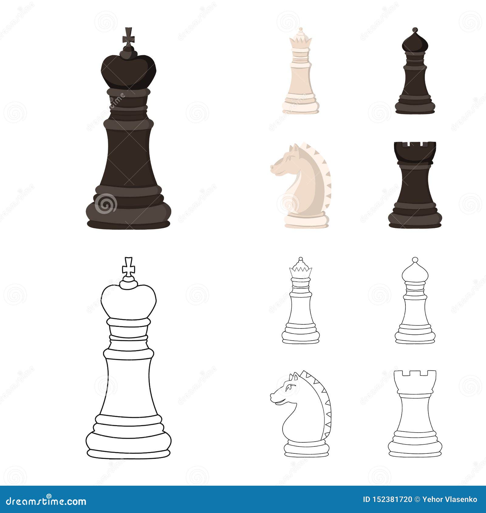 Isolated Object of Checkmate and Thin Logo. Collection of Checkmate and ...