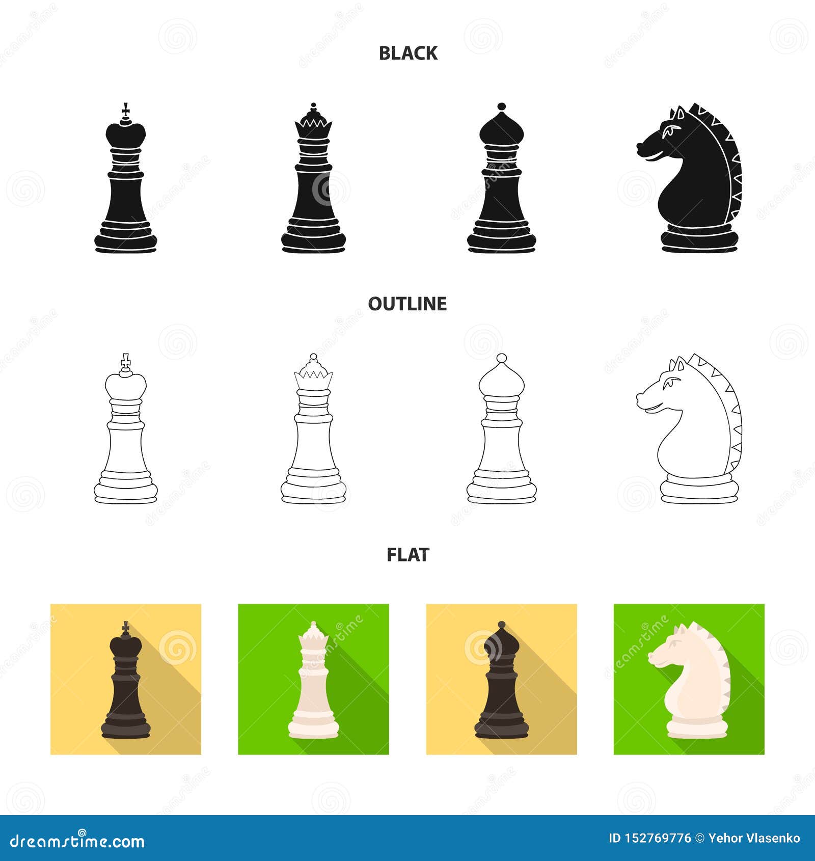 Vector Design of Checkmate and Thin Logo. Collection of Checkmate and ...