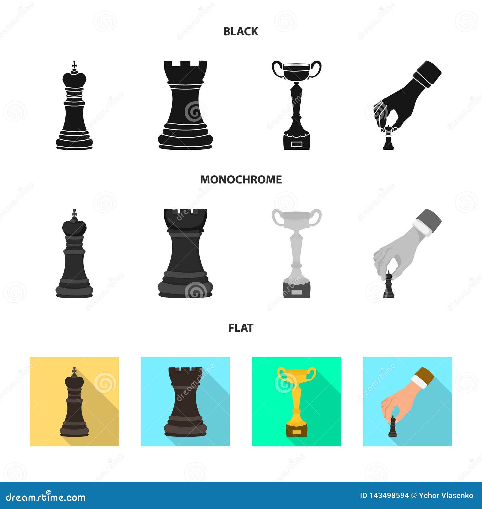 Vector Design of Checkmate and Thin Logo. Collection of Checkmate and ...
