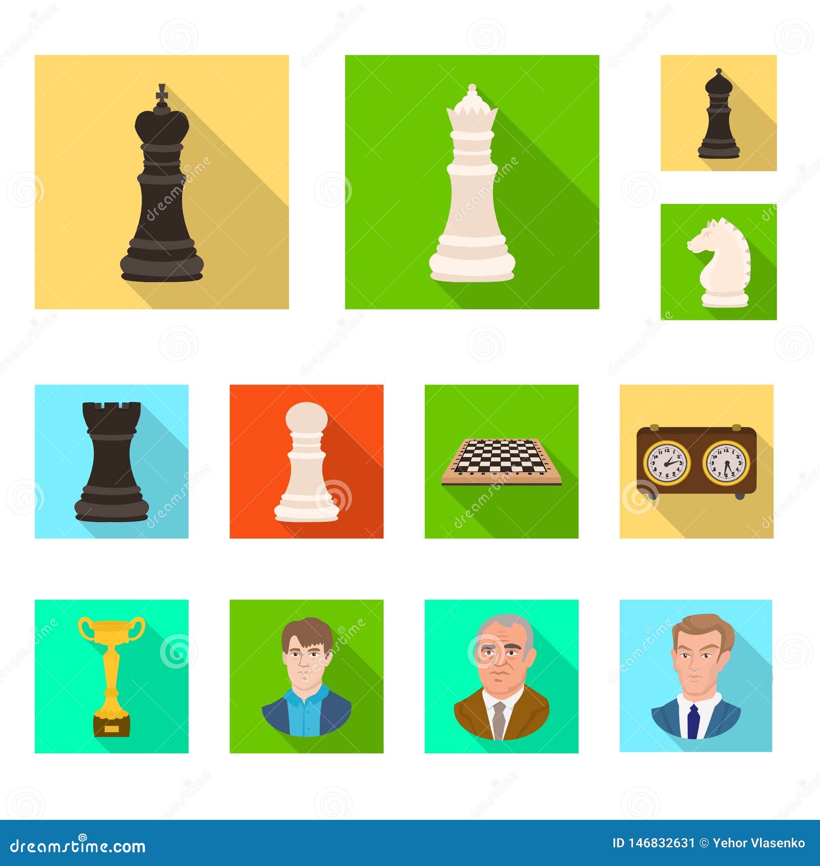 Isolated Object of Checkmate and Thin Symbol. Collection of Checkmate ...