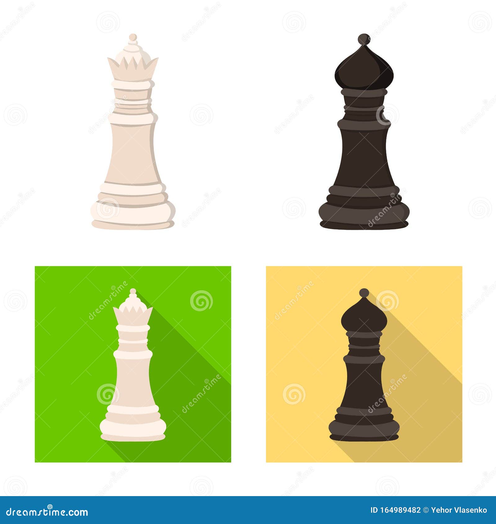 Vector Design of Checkmate and Thin Symbol. Set of Checkmate and Target ...