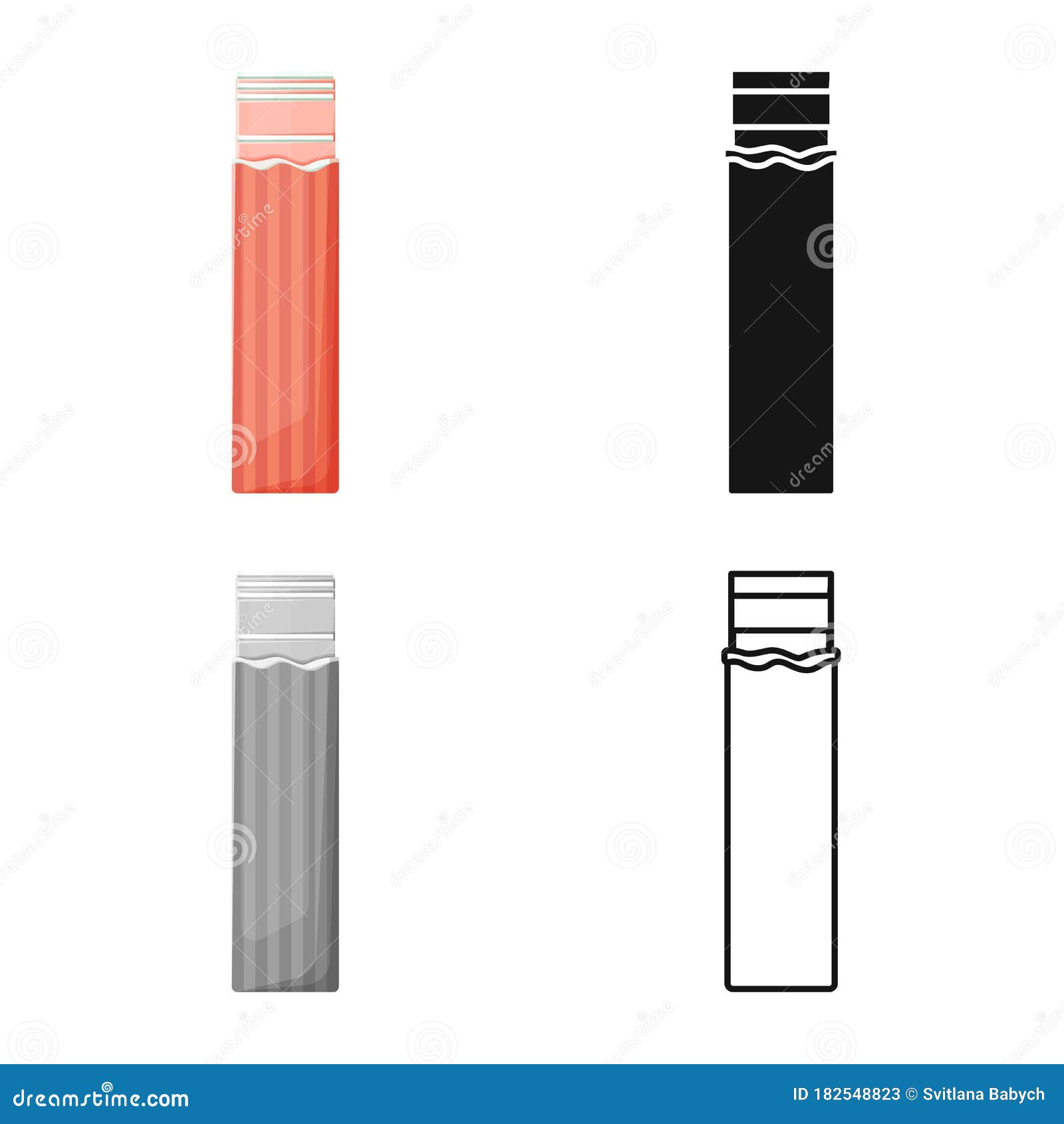 Vector Design of Chewing and Stick Symbol. Graphic of Chewing and Fruit ...