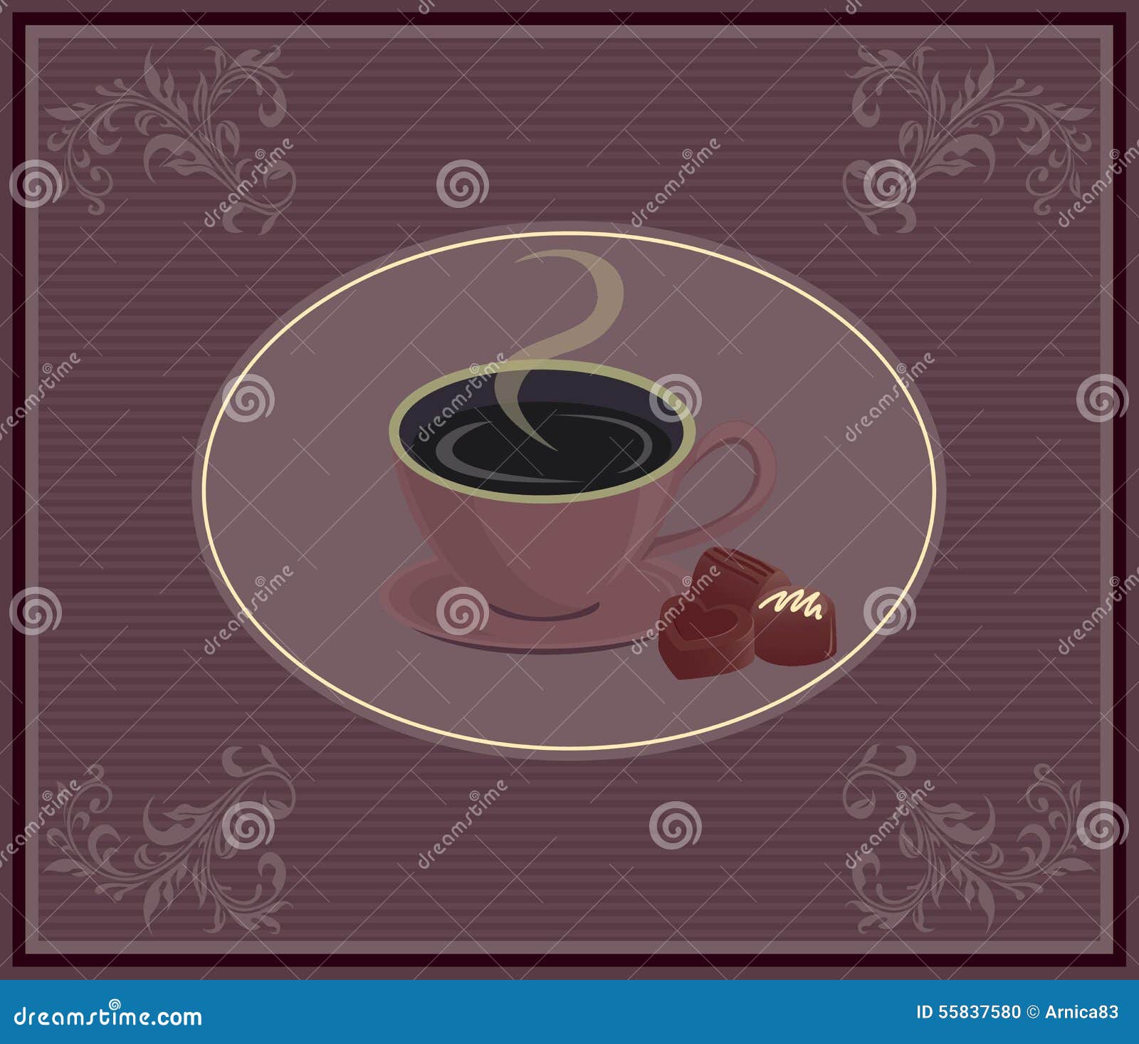 Vector Design for Coffee House or Shop Menu Stock Vector - Illustration ...