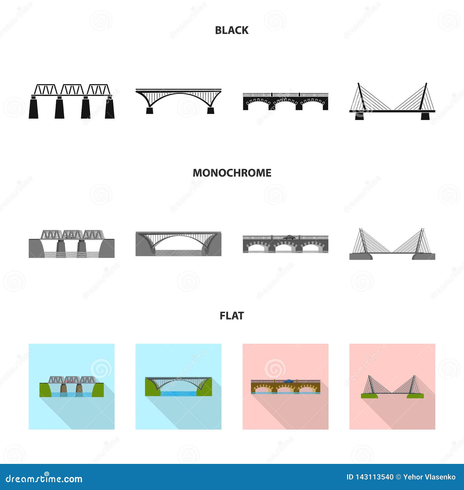 Vector Design of Connection and Design Symbol. Set of Connection and ...