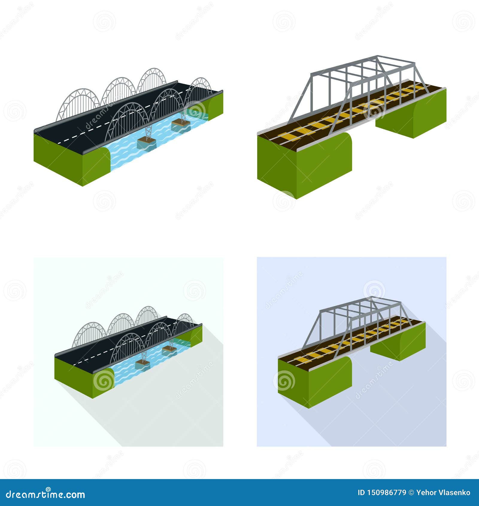 Vector Design of Connection and Design Icon. Set of Connection and Side ...
