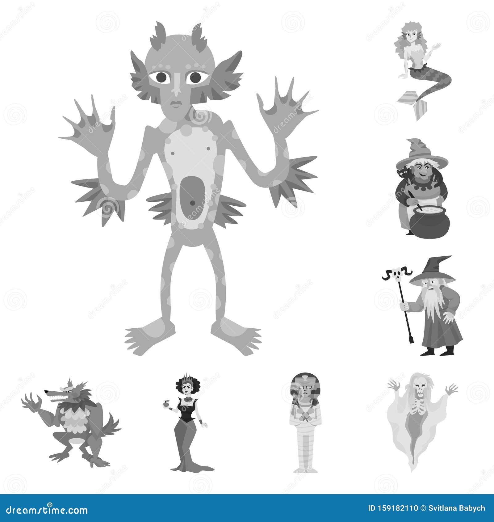 Isolated Object of Consternation and Horror Icon. Set of Consternation ...