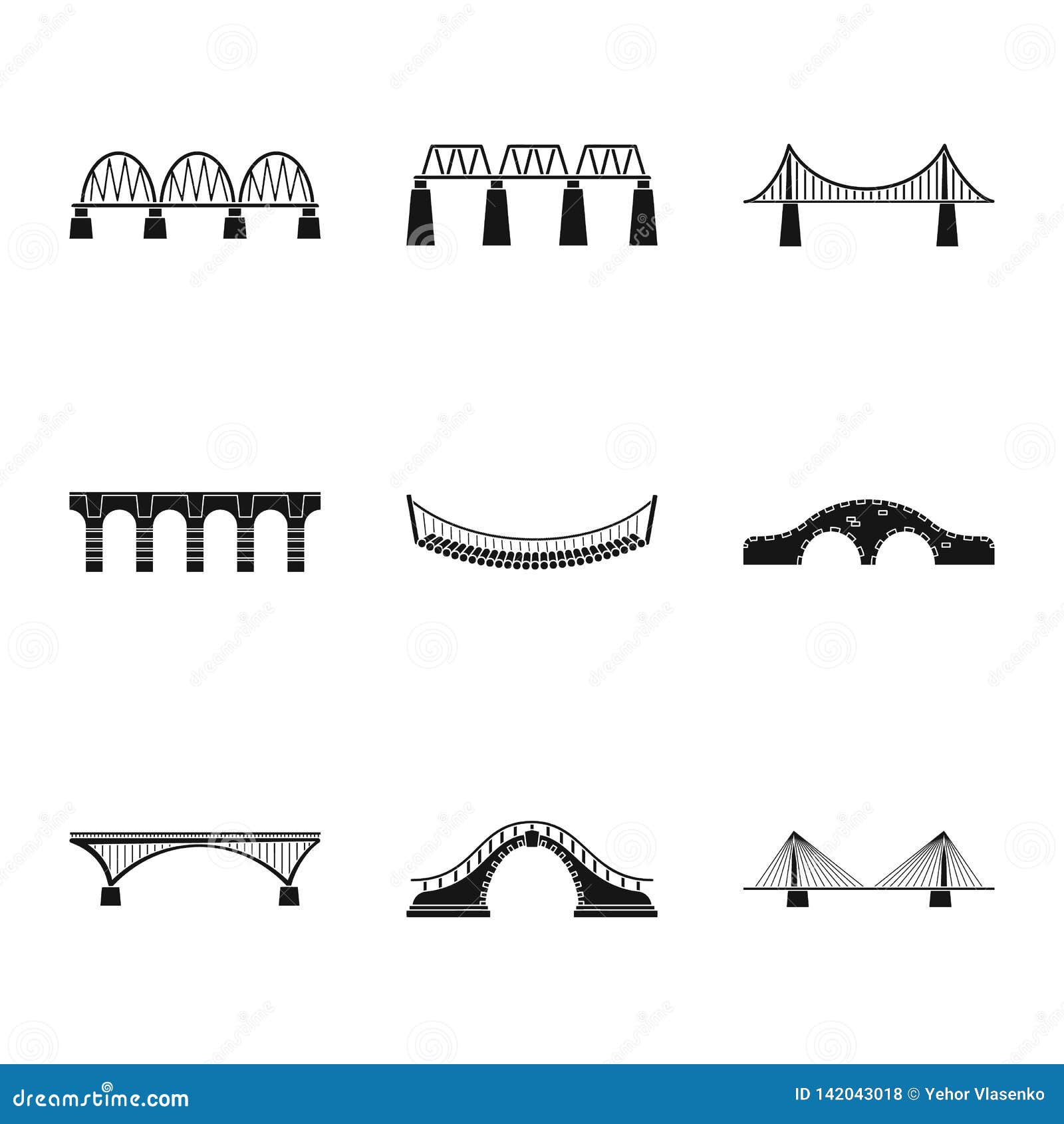 Isolated Object Of Construct And Side Sign Collection Of Construct And Bridge Stock Symbol For