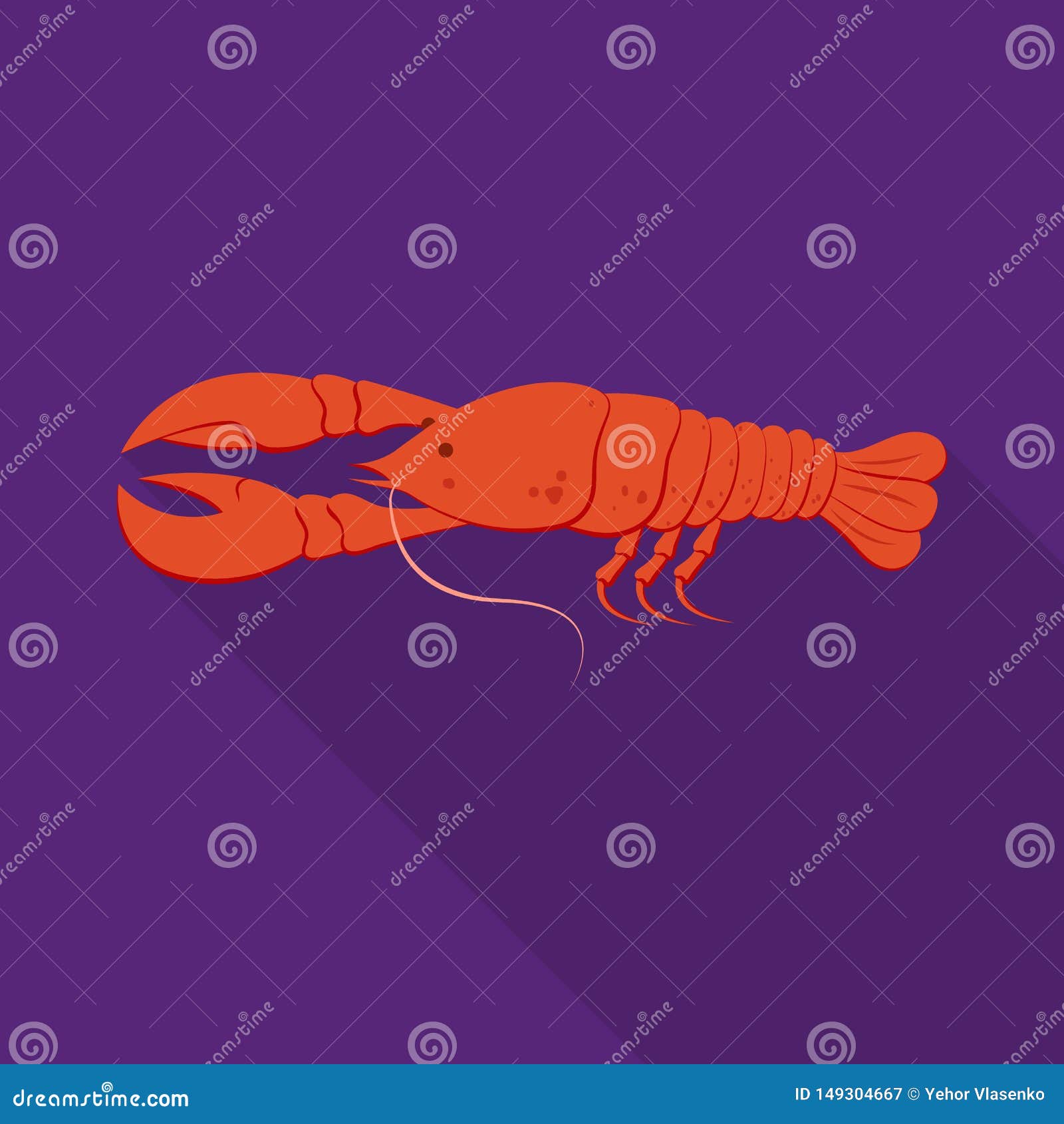 Vector Design of Crayfish and Lobster Symbol. Collection of Crayfish ...
