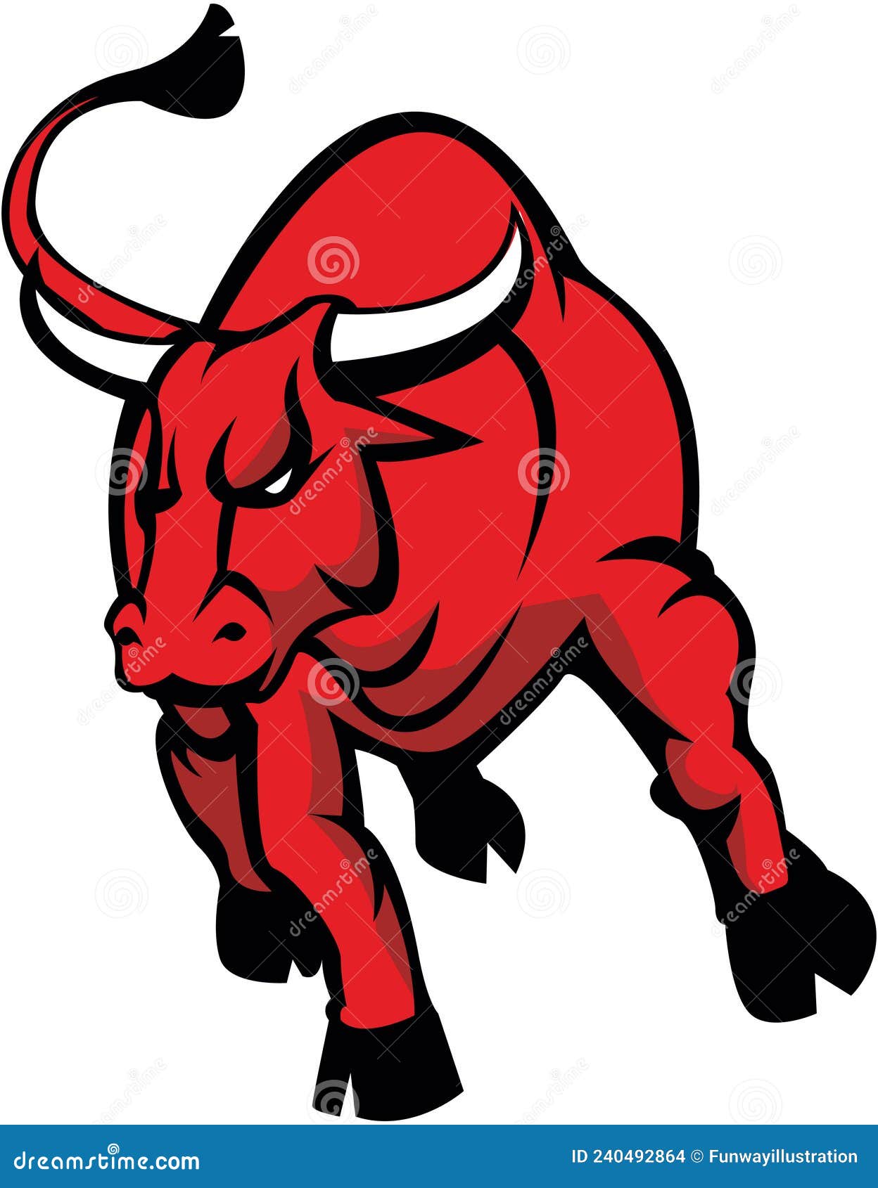 Bull Vector Design Creative Art Stock Vector - Illustration of abstract ...