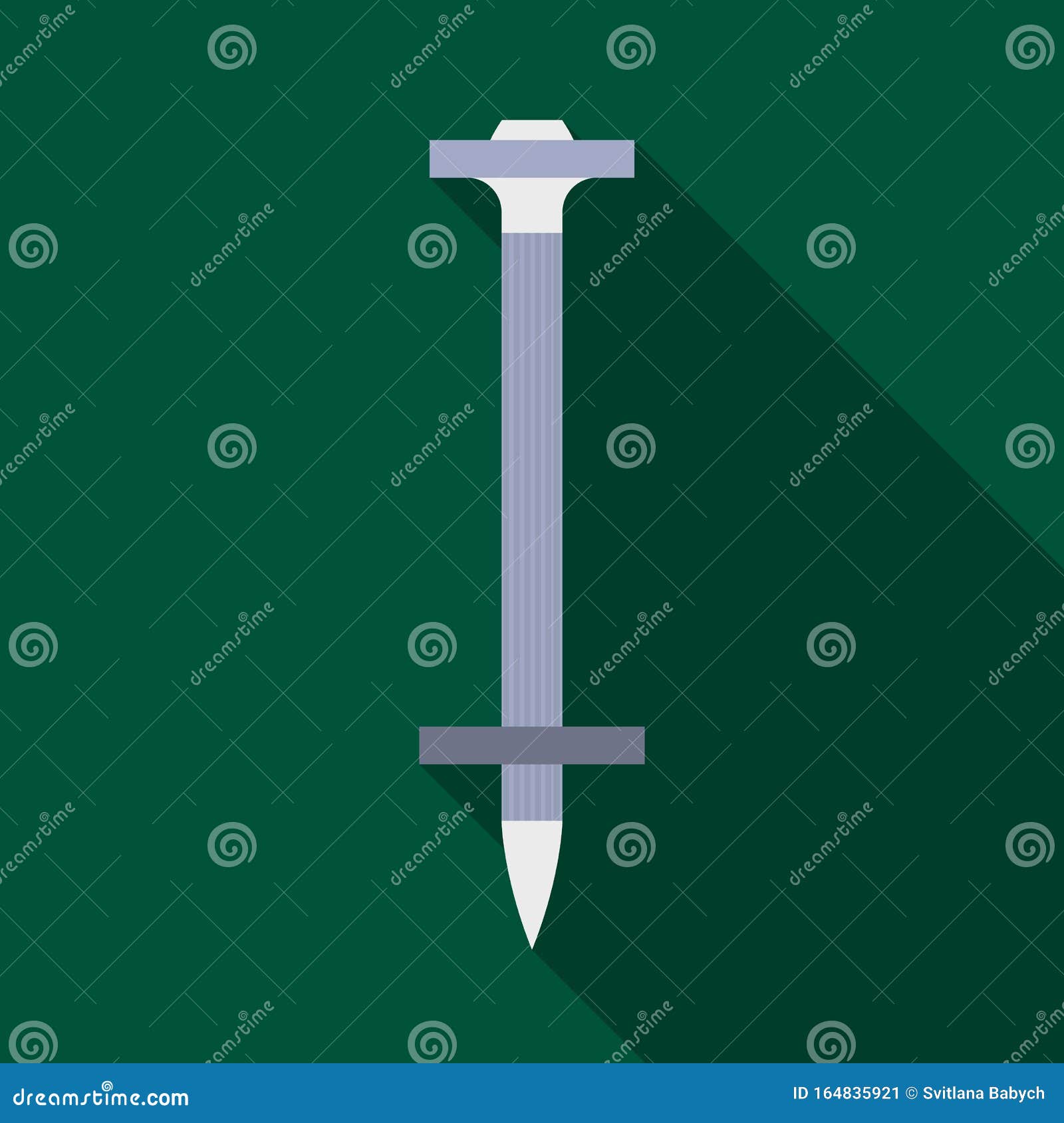 Vector Design of Dowel and Logo. Web Element of Dowel and Srew Stock ...