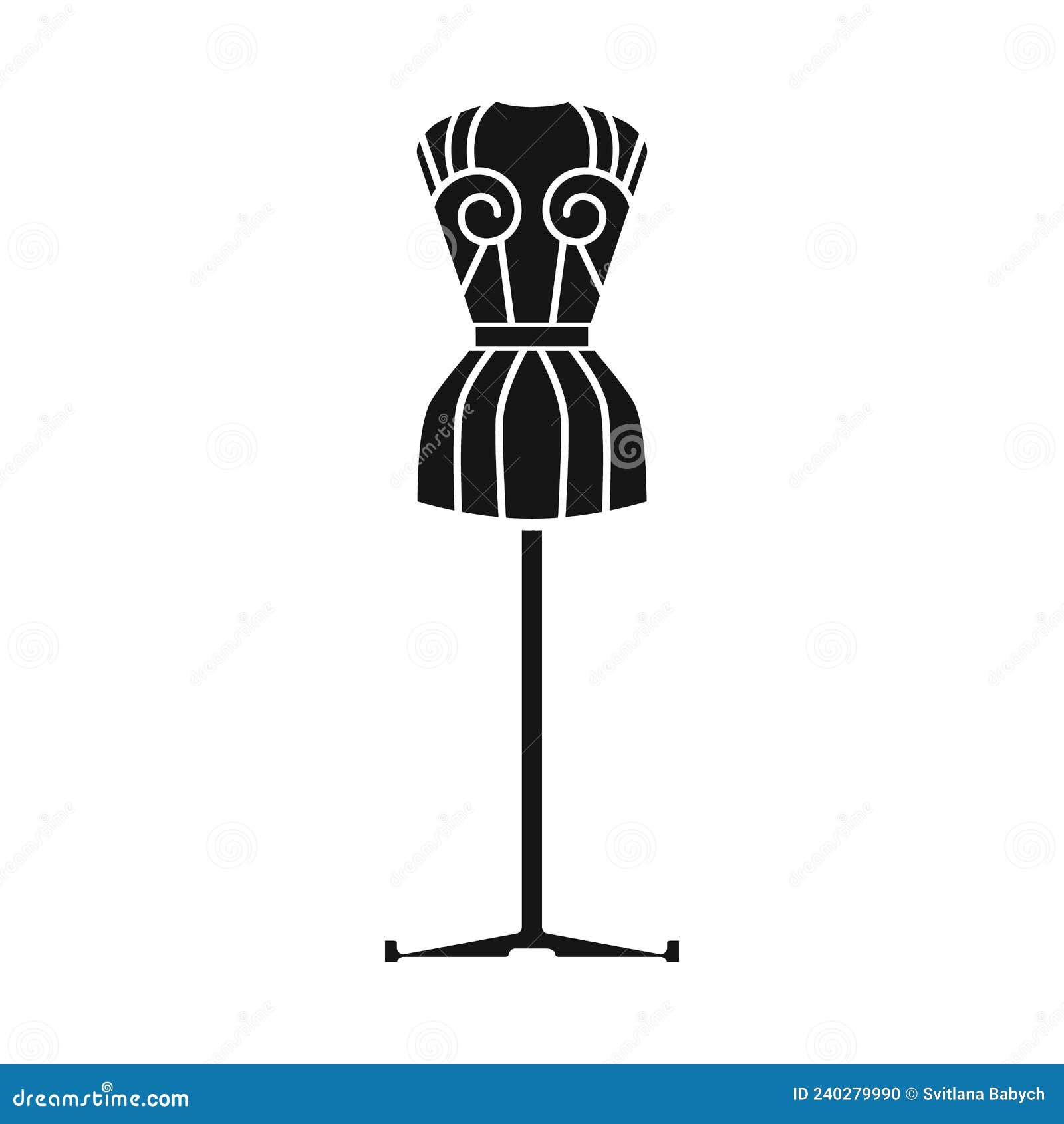 Vector Design of Dummy and Female Icon. Web Element of Dummy and Rack ...