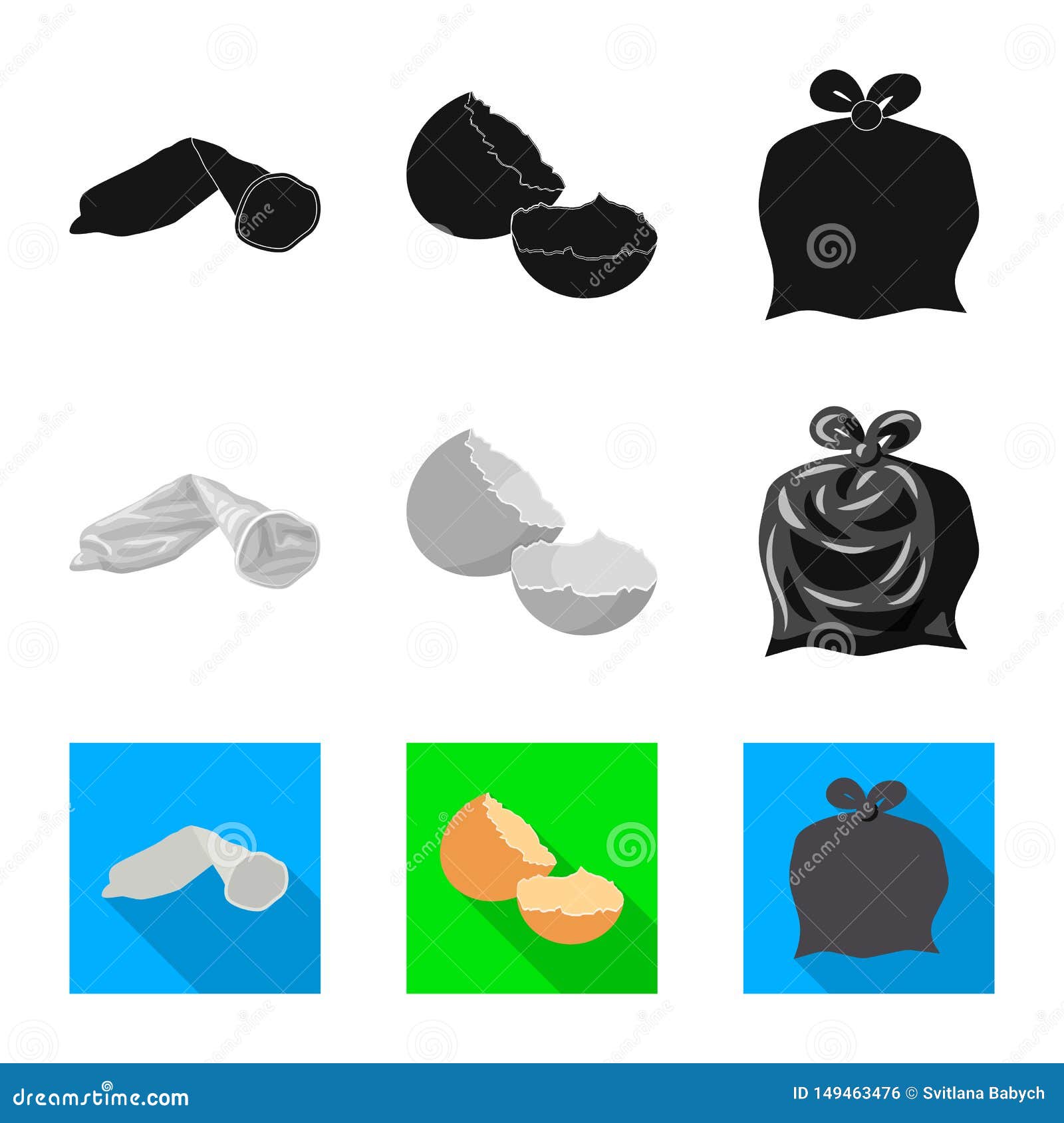 Vector Design of Dump and Sort Symbol. Collection of Dump and Junk ...