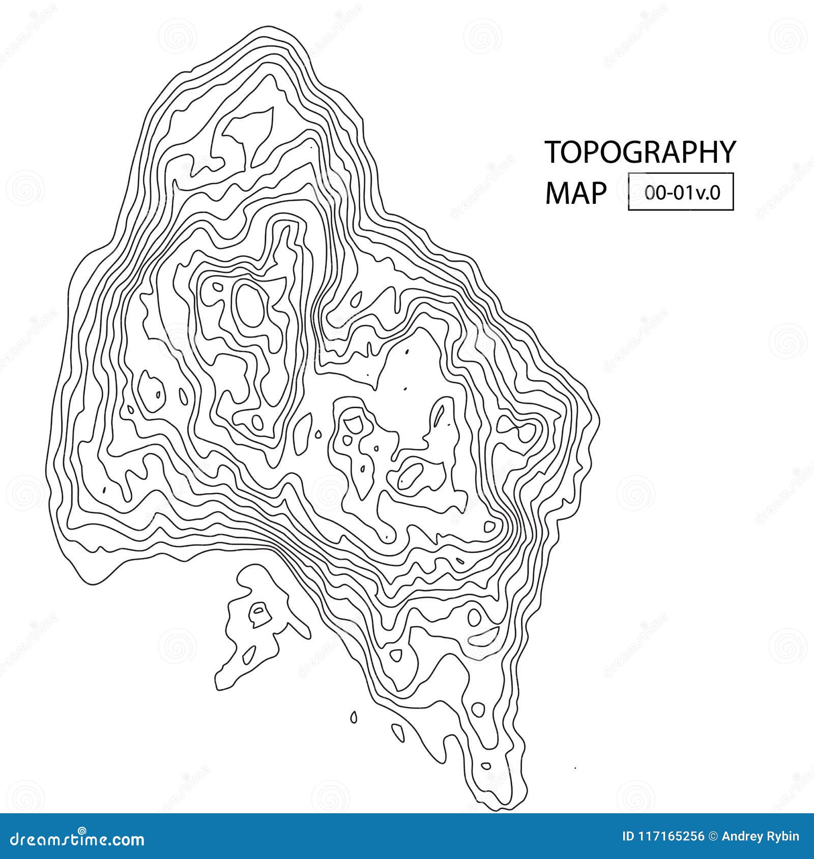 Vector topography map stock vector. Illustration of backdrop - 117165256