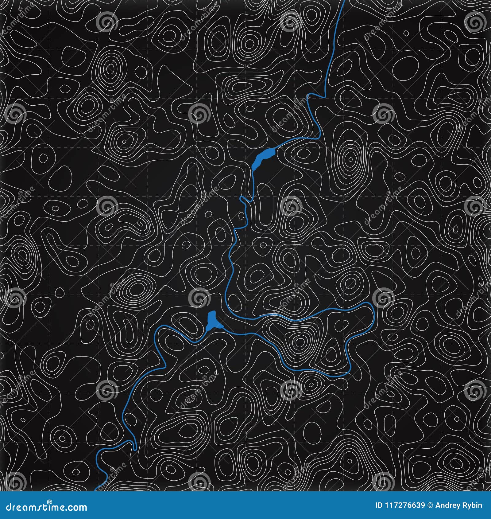 Vector topography map stock vector. Illustration of geometric - 117276639