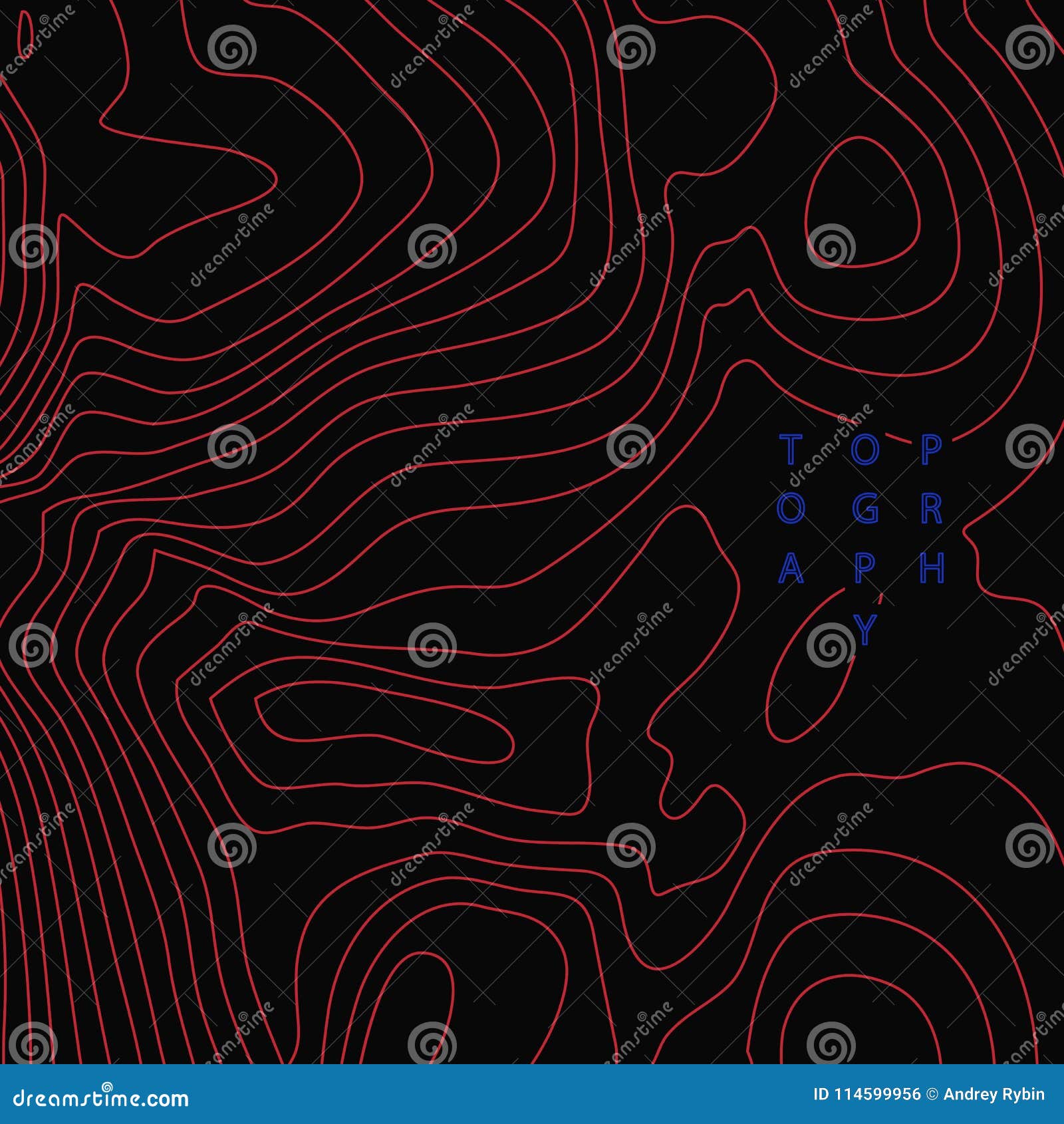 Vector topography map stock vector. Illustration of banner - 114599956